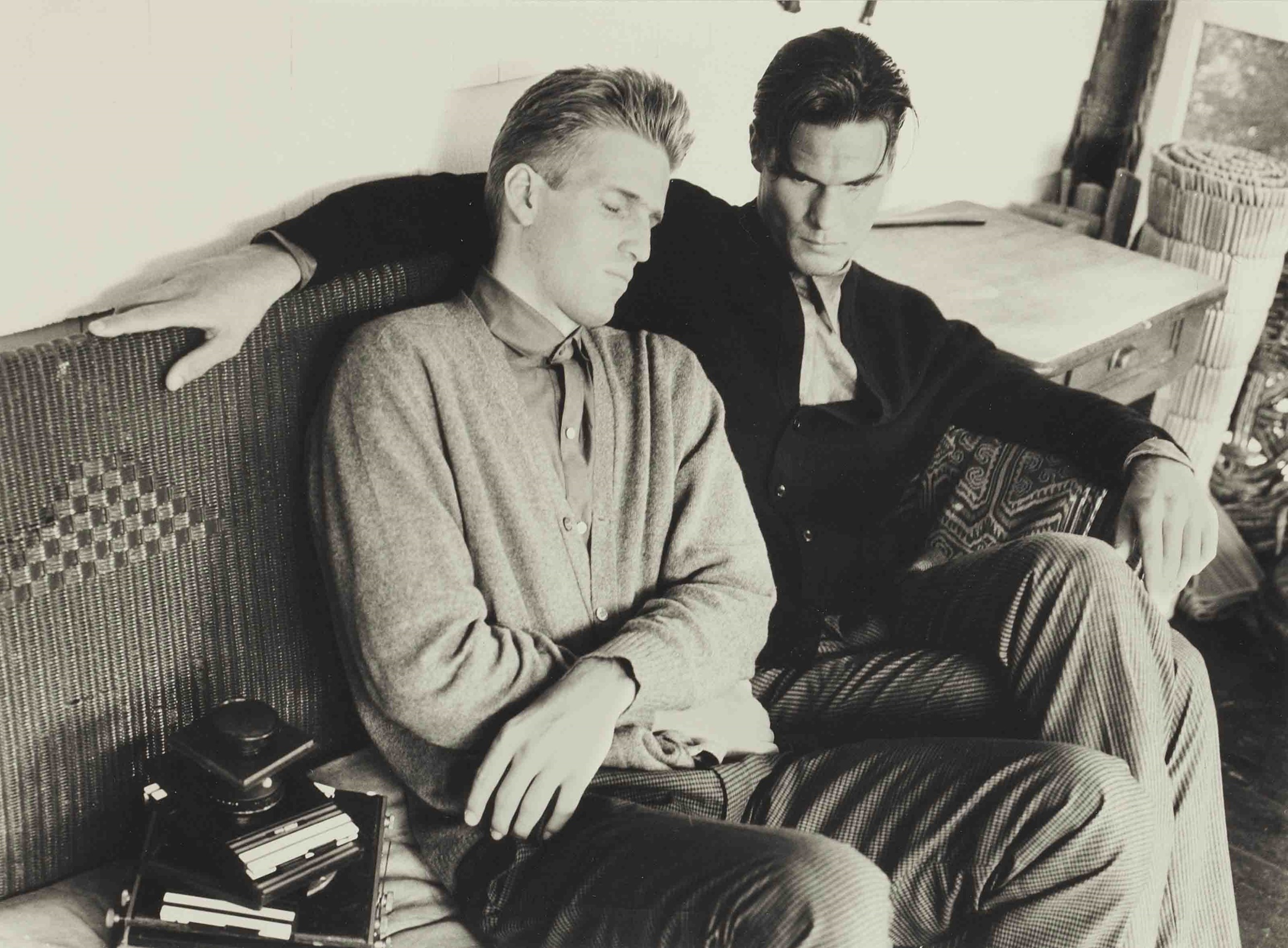 BRUCE WEBER (B. 1946) , Tom and Jeff on Zack's Porch, Bellport, August ...