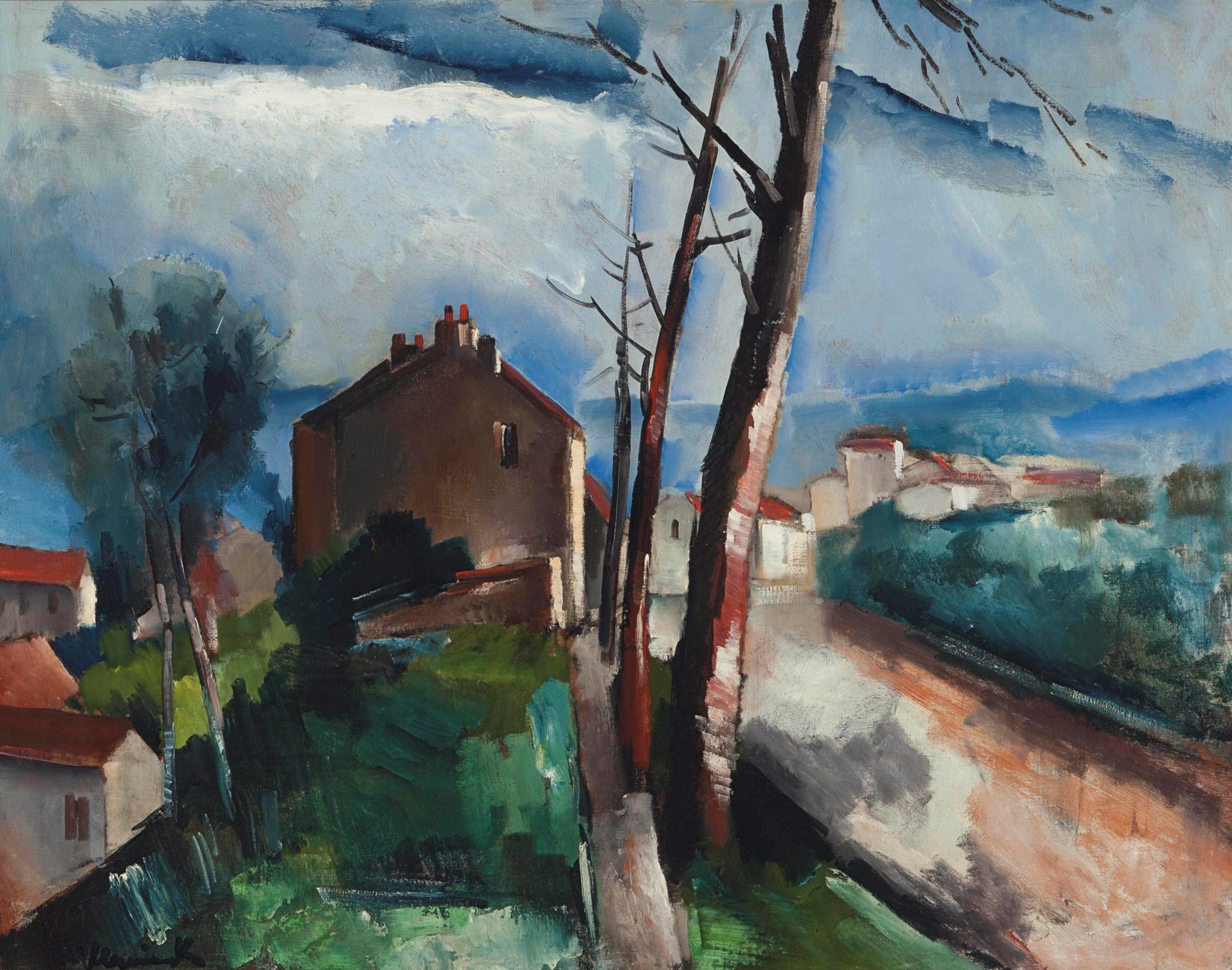 Maurice de Vlaminck (1876-1958) , Paysage | Christie's