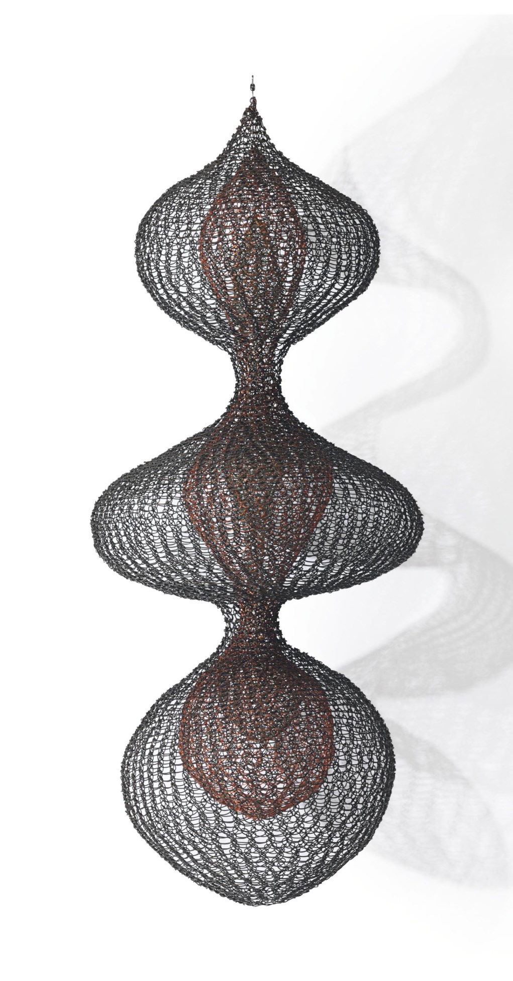 Ruth Asawa (b. 1926) , Untitled S.387 (Three Lobed Continuous Form with ...