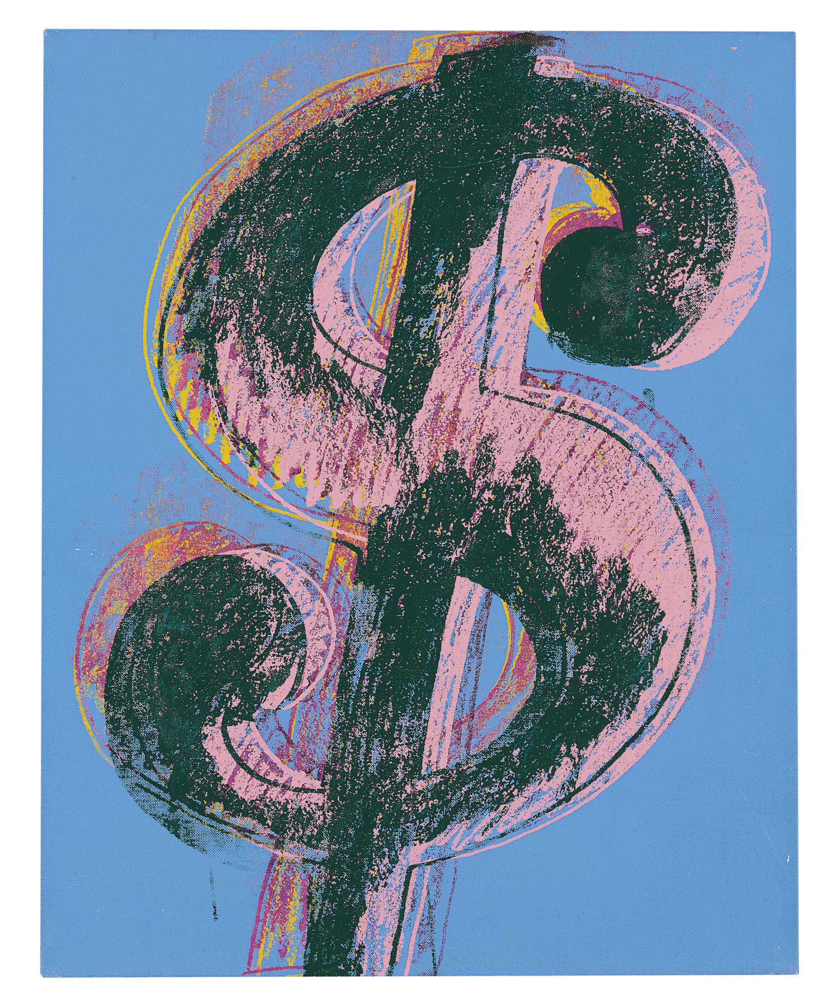 Andy Warhol Dollar Sign