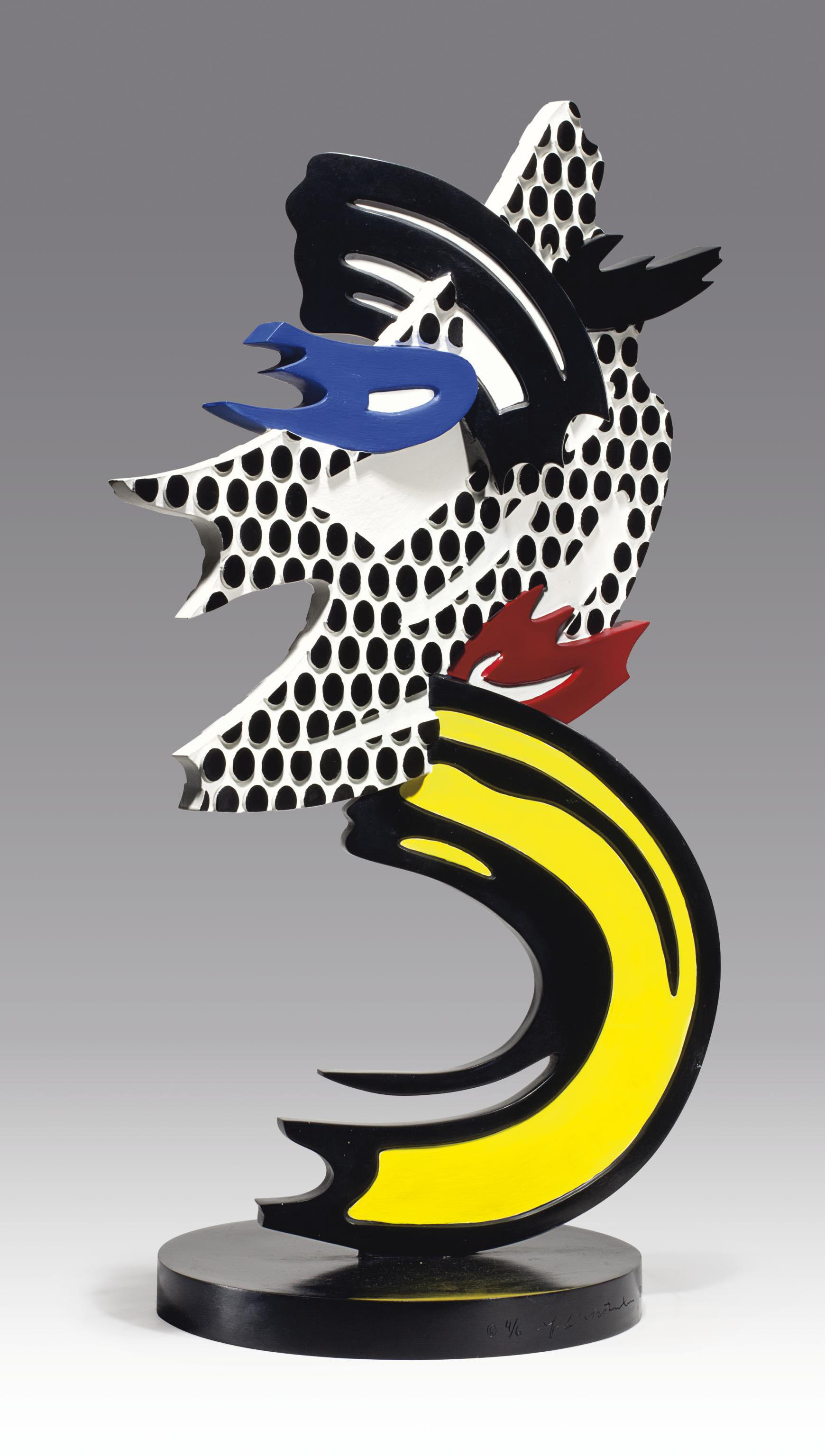 Roy Lichtenstein (1923-1997) , Brushstroke Head III | Christie's
