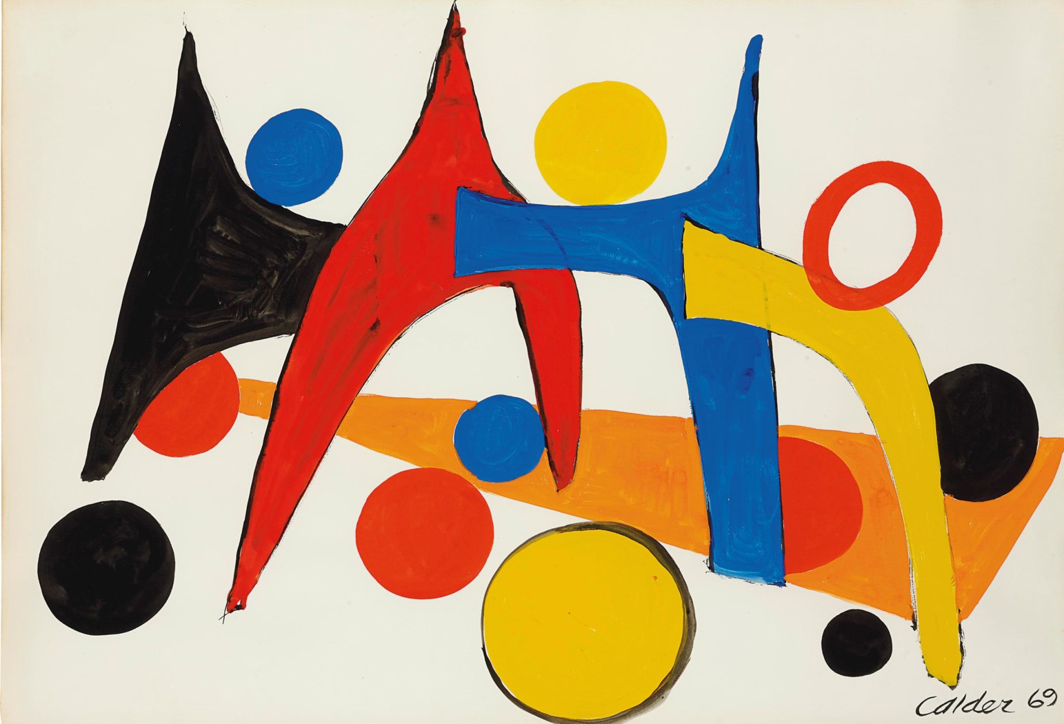 Alexander Calder (1898-1976) , Projet pour un stabile | Christie's