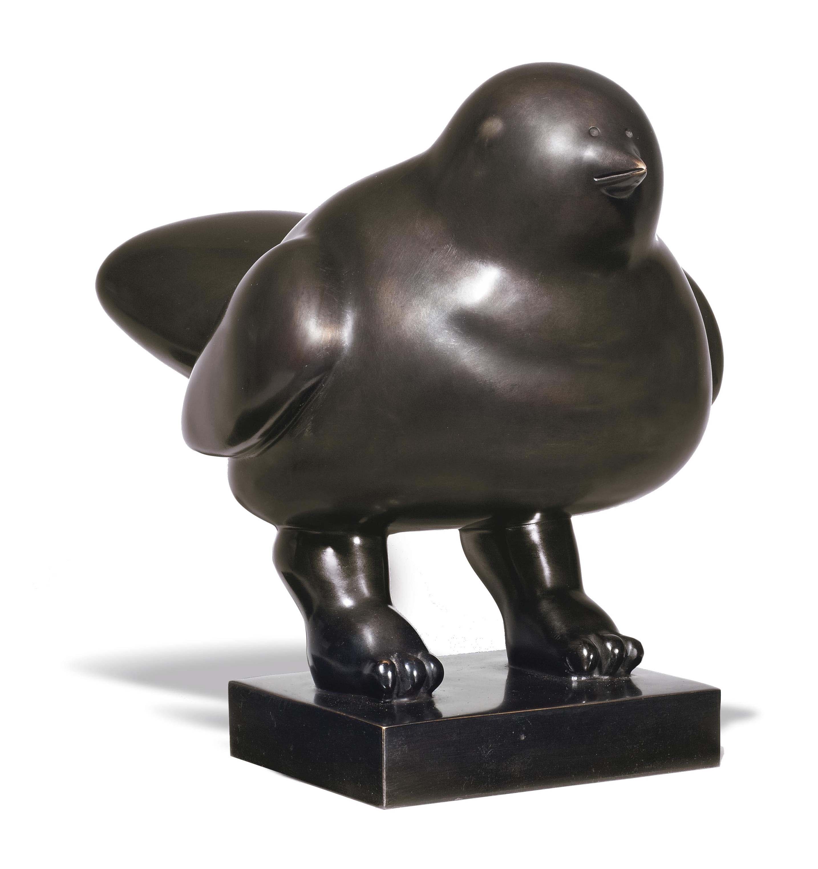 Fernando Botero Bird Sculpture