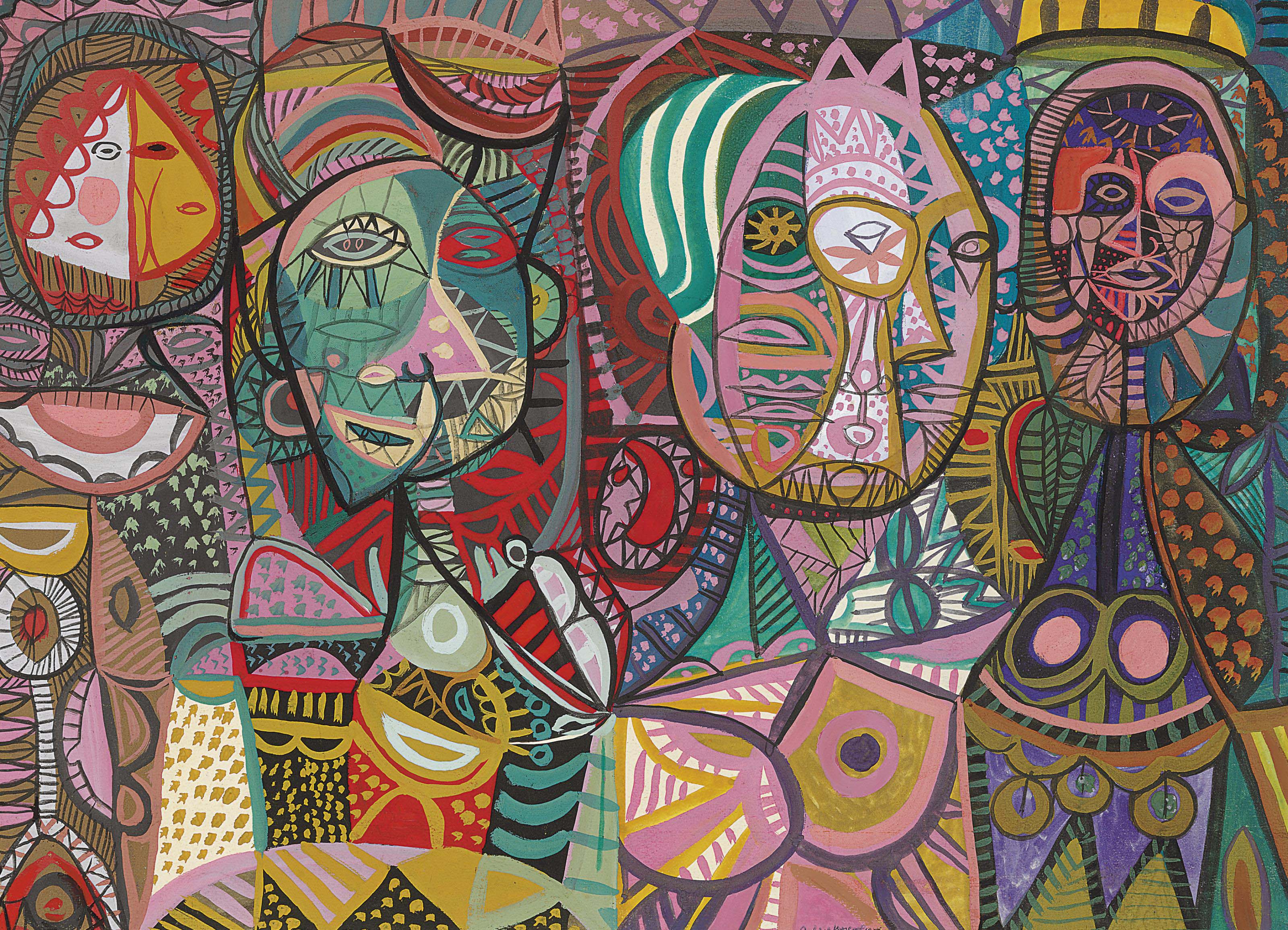 Servando Cabrera Moreno (Cuban 1923-1981) , Untitled (Familia) | Christie's