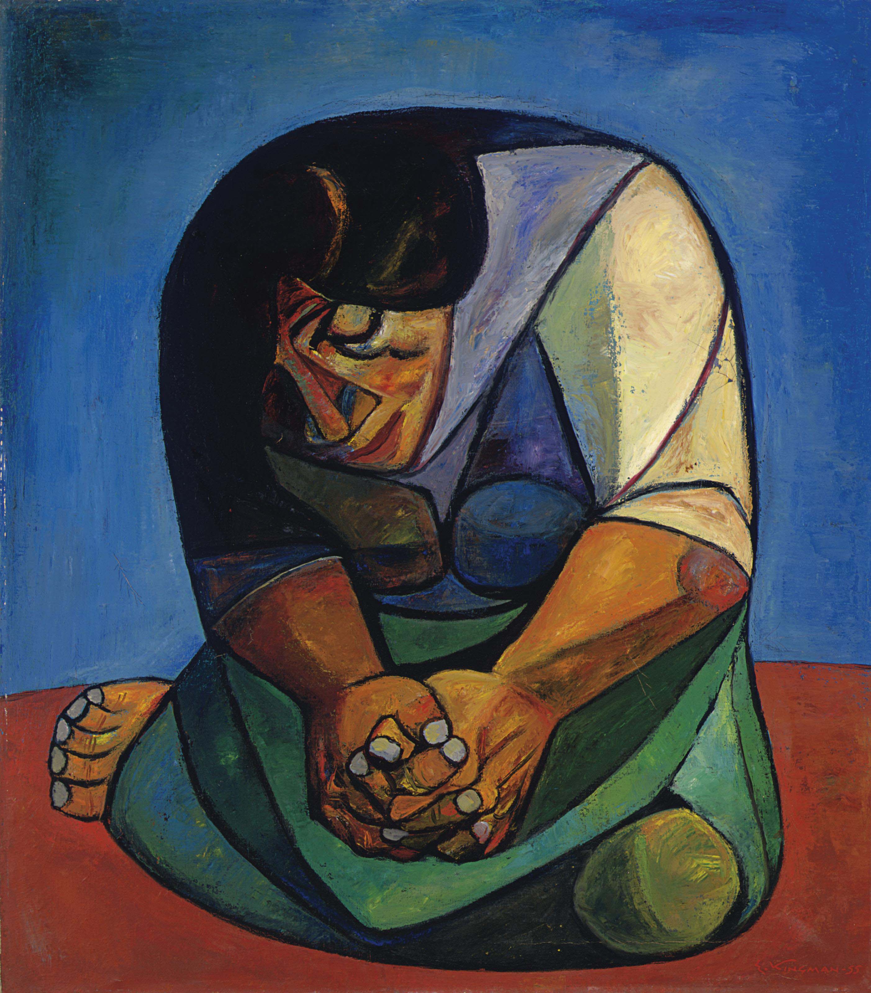 Eduardo Kingman (Ecuadorian 1913-1997) , Figura de velorio | Christie's