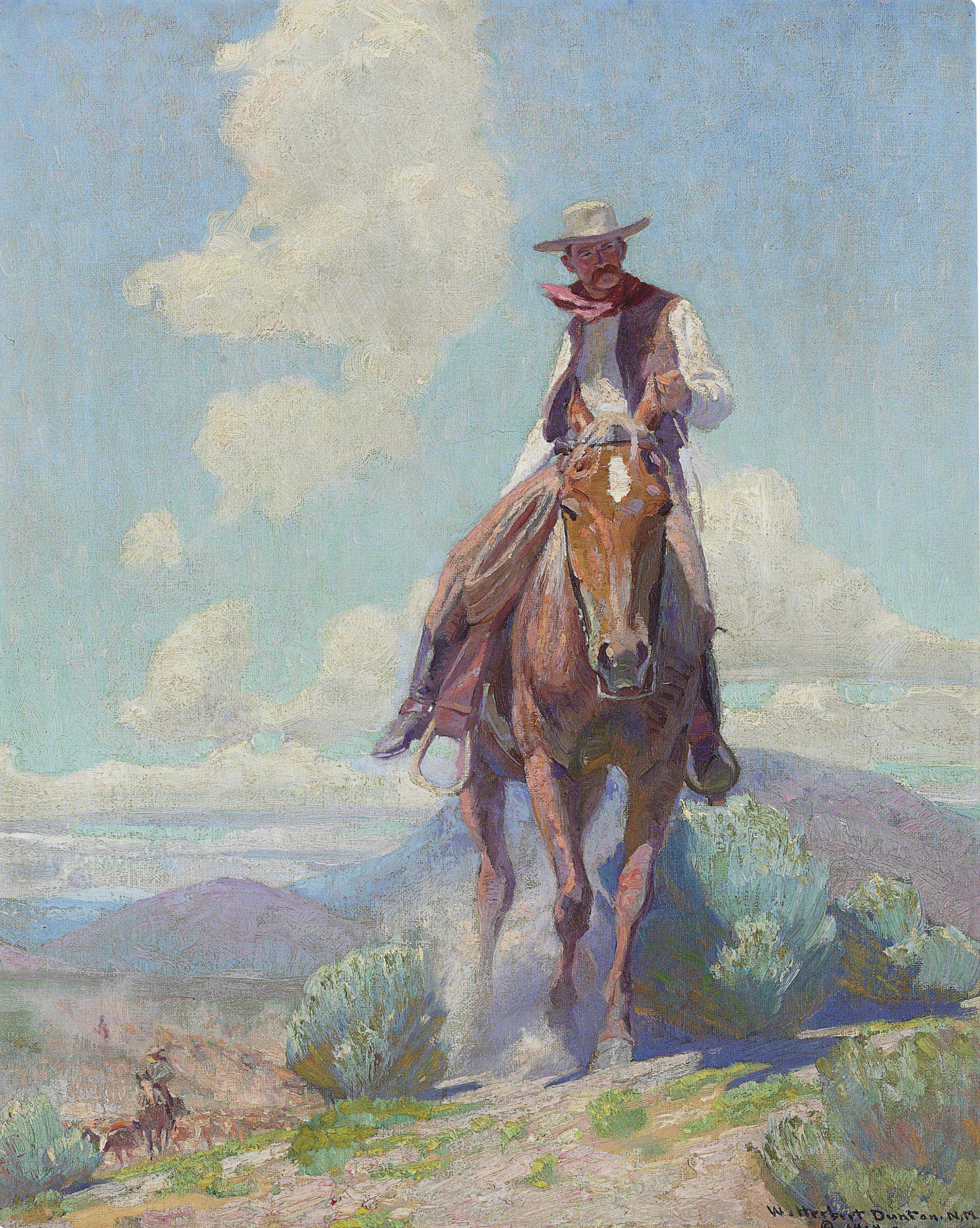 William Herbert Dunton (1878-1936) , The Trail Foreman | Christie's