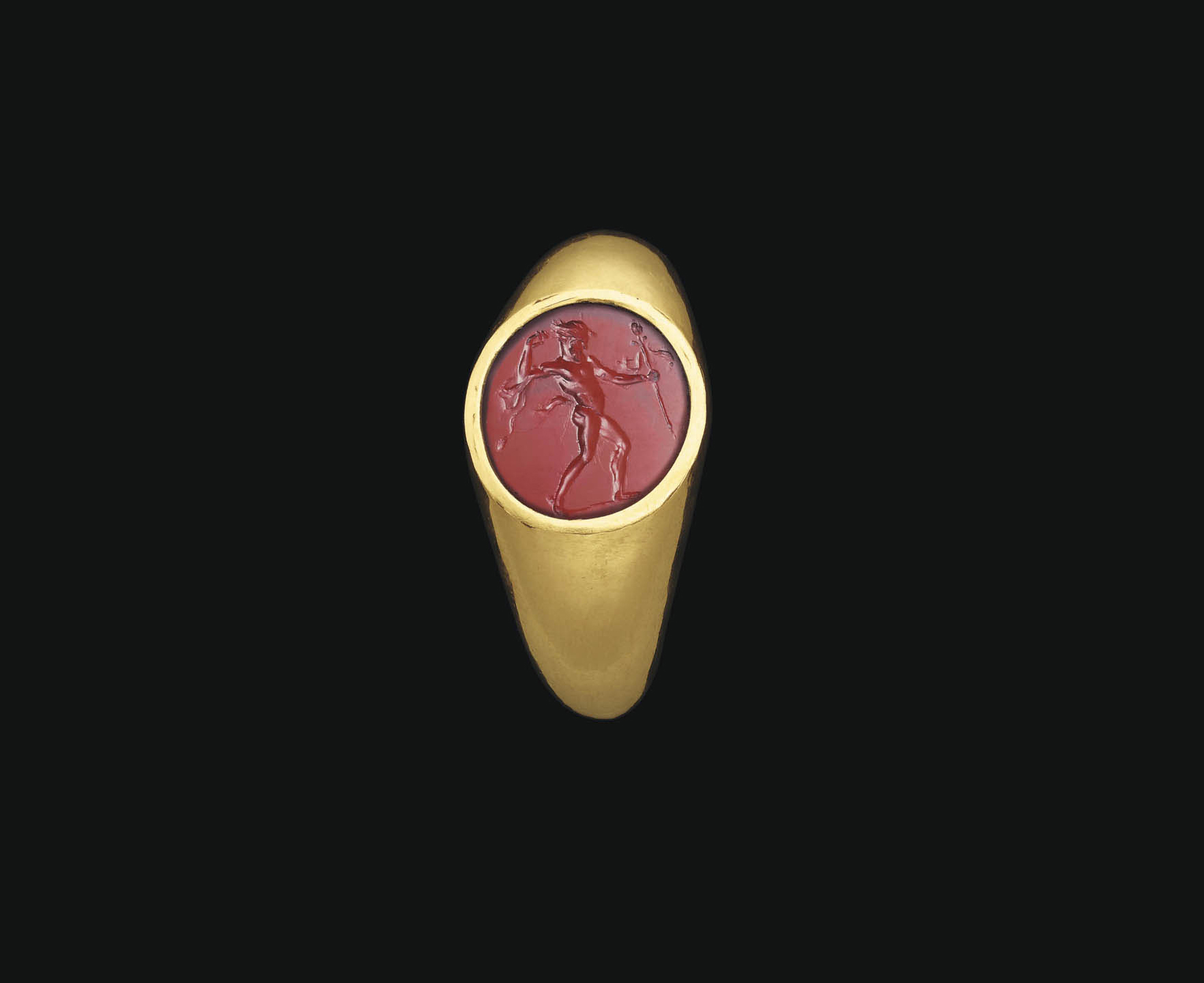 A GREEK SILVER FINGER RING , HELLENISTIC PERIOD, CIRCA 3RD-1ST CENTURY ...