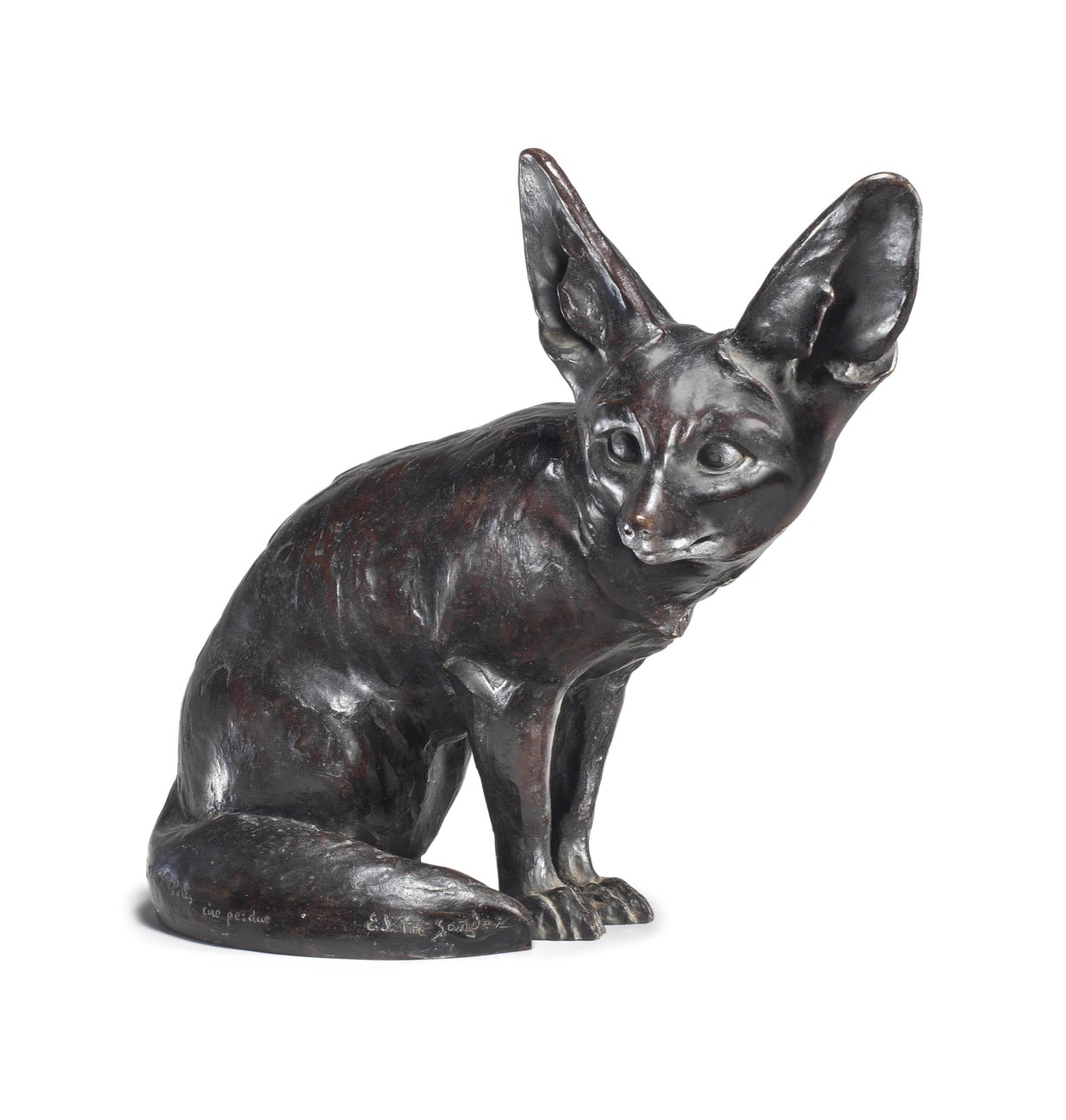 EDOUARD MARCEL SANDOZ (1881-1971) , A PATINATED BRONZE SCULPTURE OF A ...