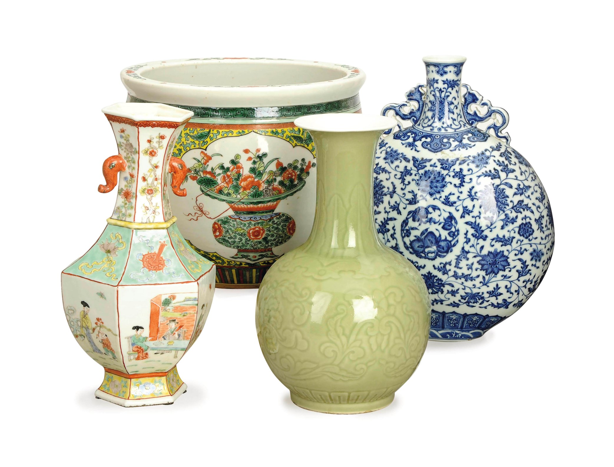 A GROUP OF CHINESE PORCELAIN WARES, , LATE 19TH/20TH CENTURY, | Christie's