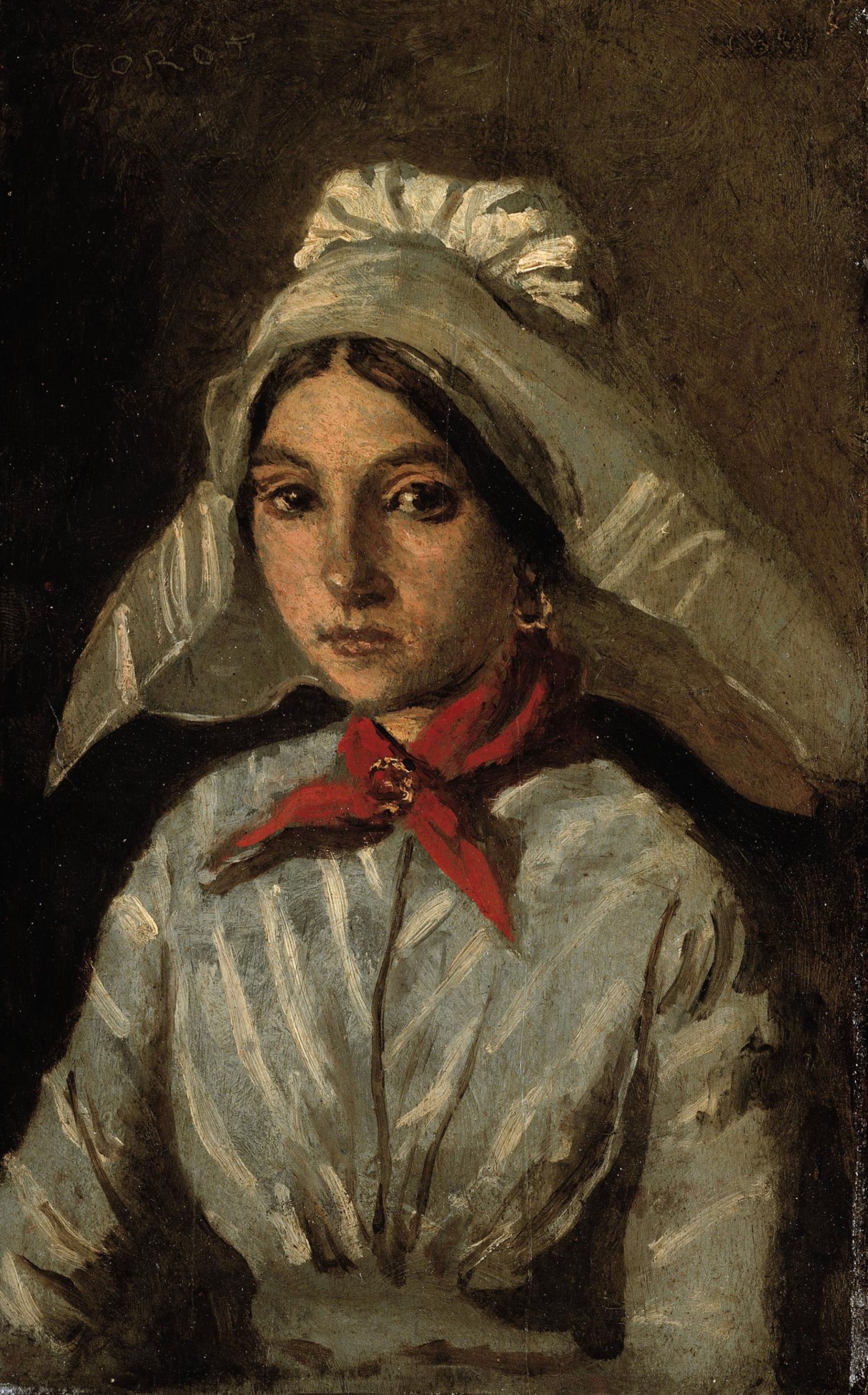 Jean Baptiste Camille Corot (Paris 1796-1875) , Jeune femme | Christie's