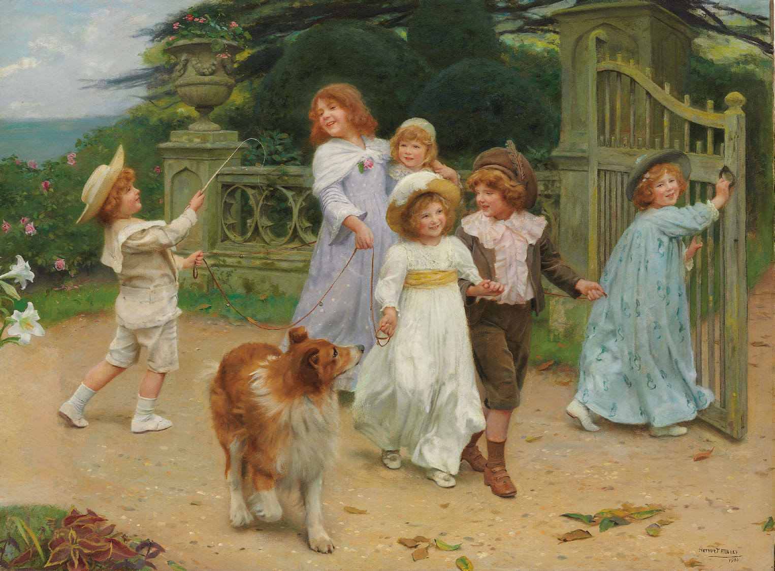 Museum Art Reproductions Home Team - by Arthur John Elsley (1860-1952 ...