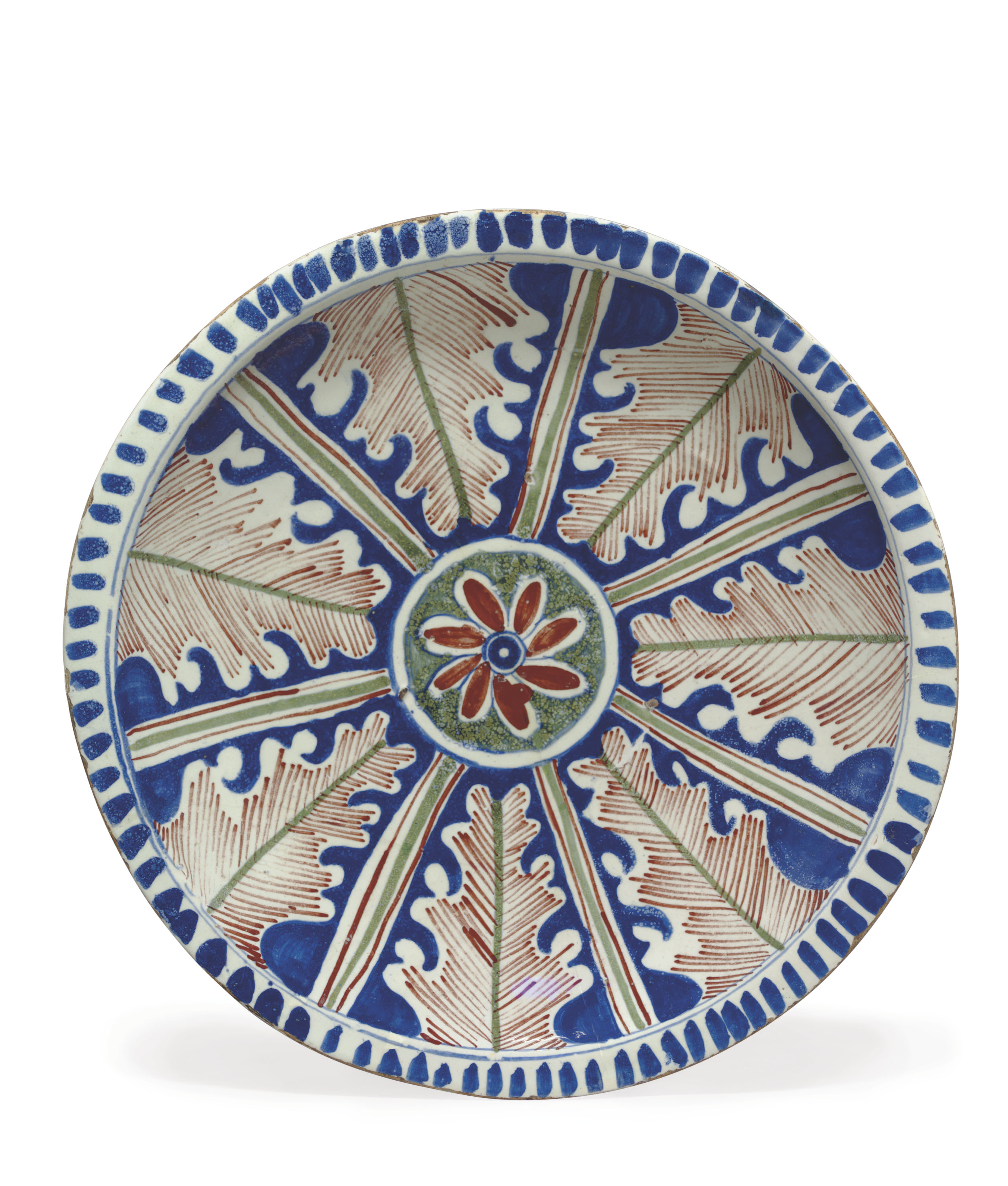A BRISLINGTON DELFT ROYAL PORTRAIT CHARGER , 1685-1688 | Christie's