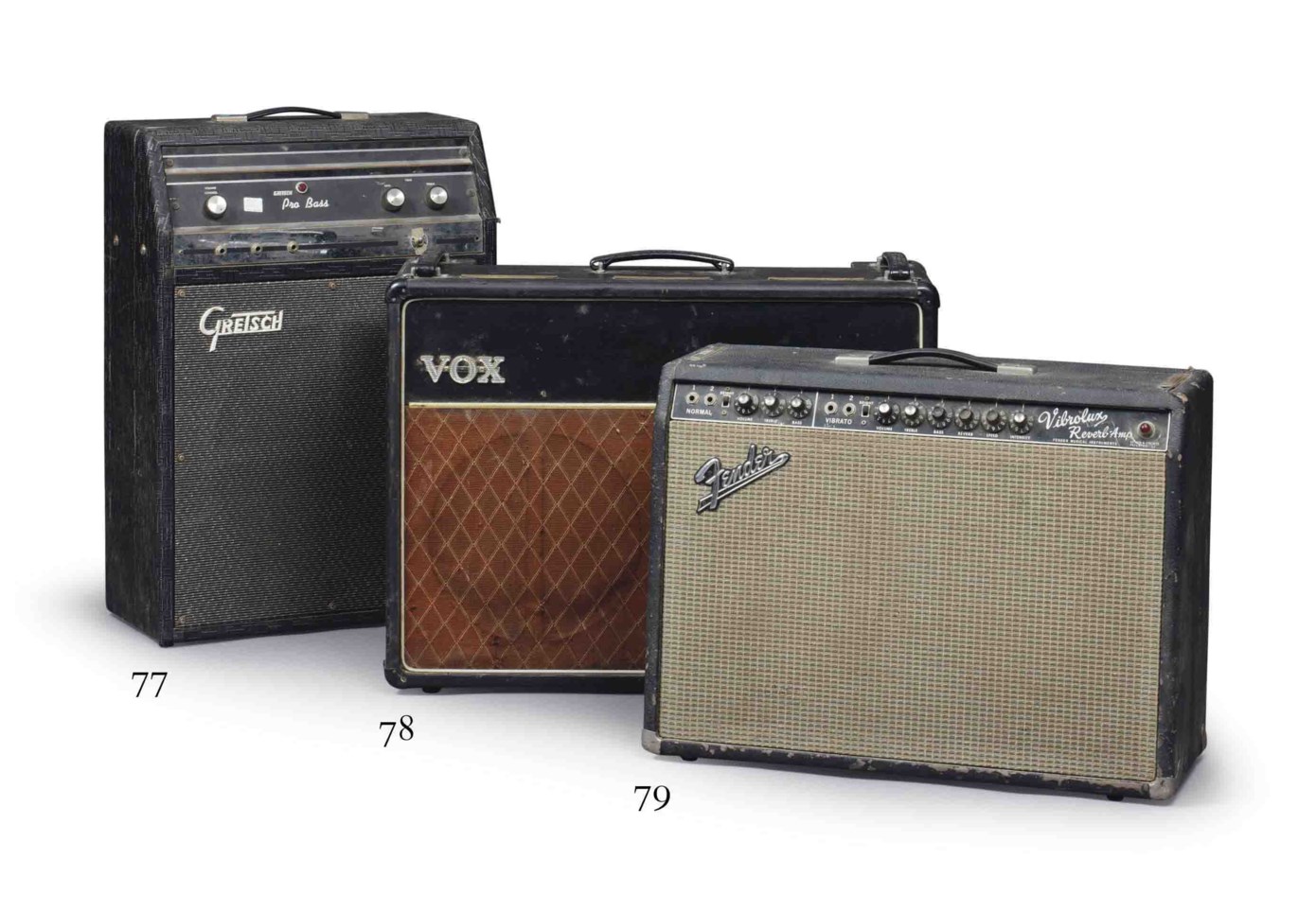 FENDER MUSICAL INSTRUMENT COMPANY , A GUITAR AMPLIFIER, VIBROLUX REVERB ...