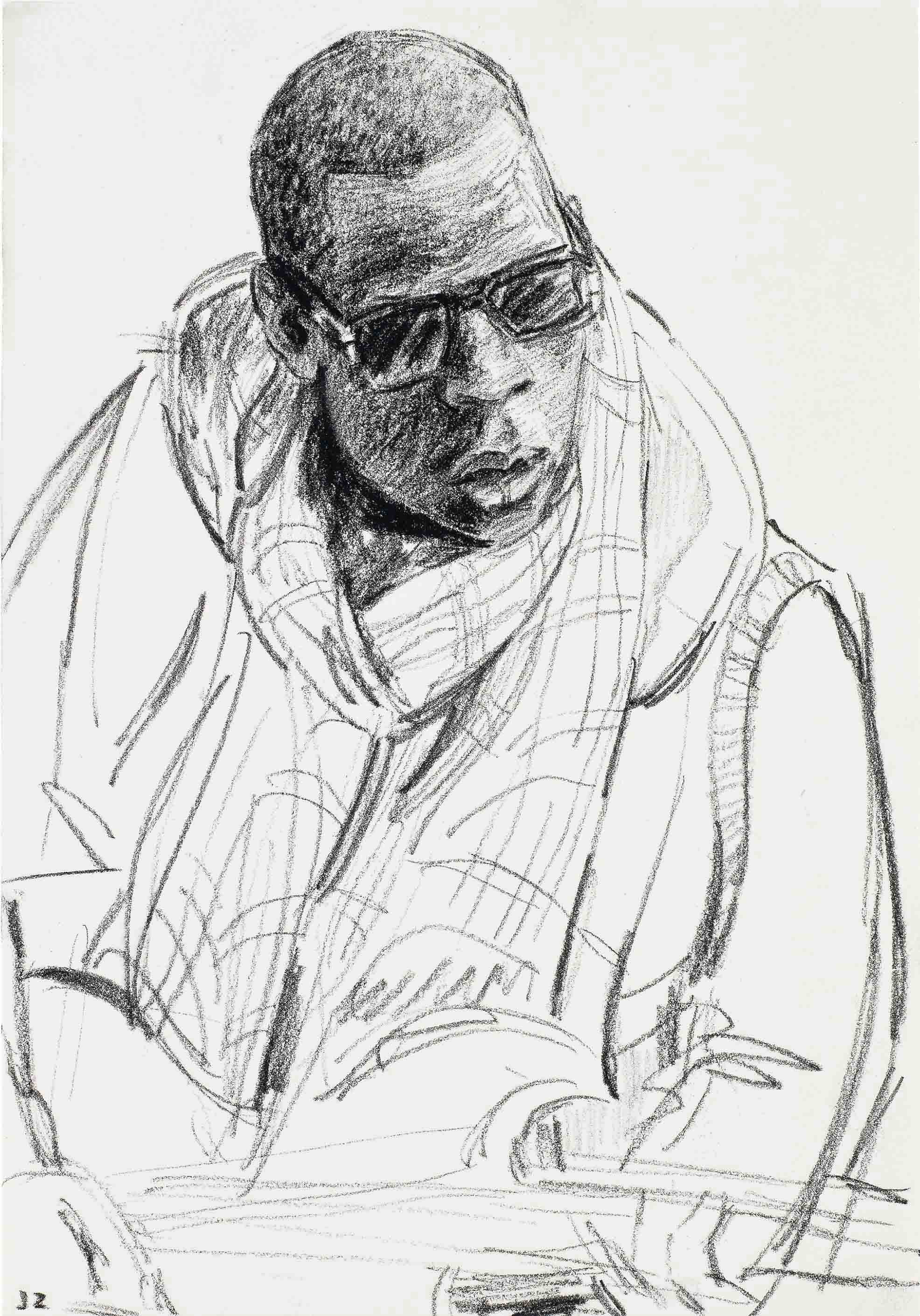 Elizabeth Peyton Pencil Drawings