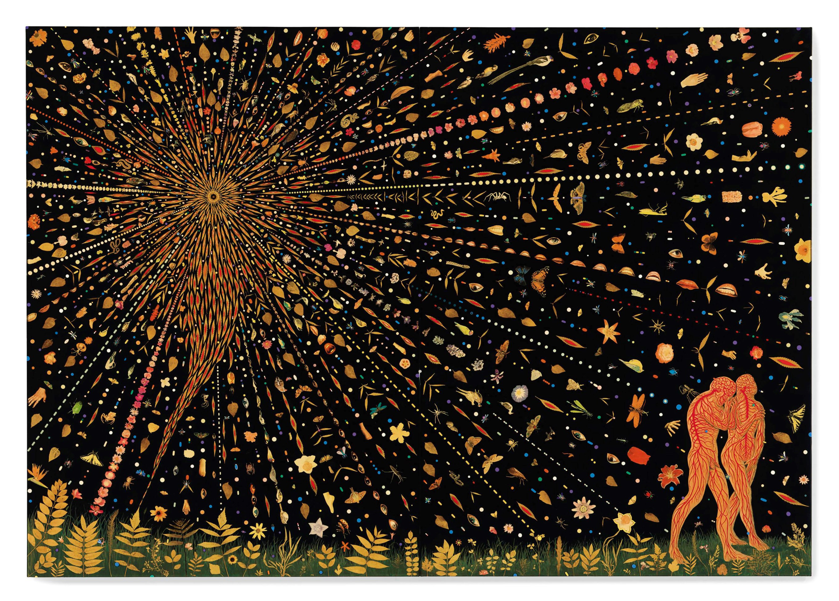 Fred Tomaselli (b. 1956)