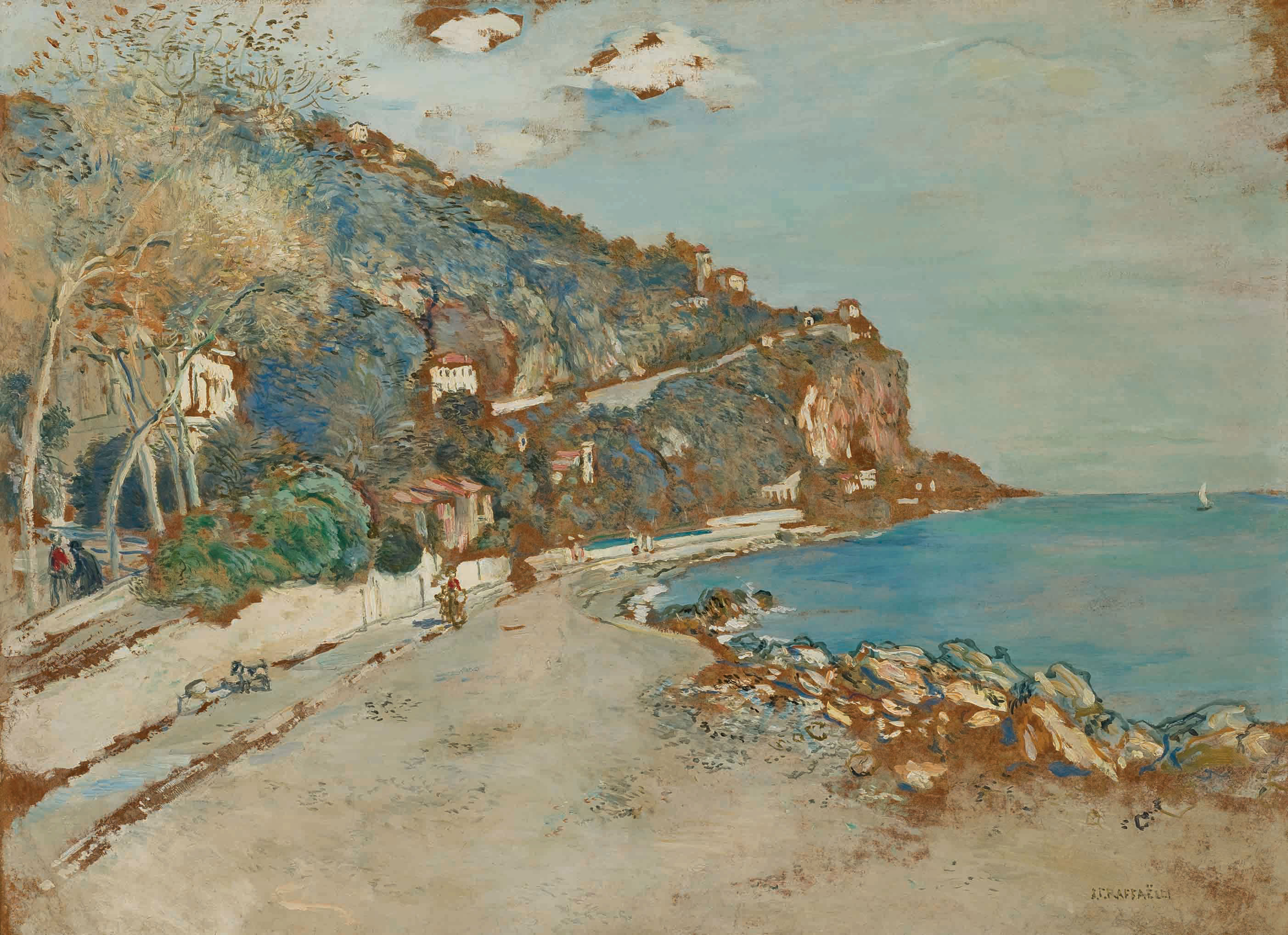 JEAN FRANCOIS RAFFAELLI (PARIS, 1850-1924) , Beaulieu-sur-Mer | Christie's