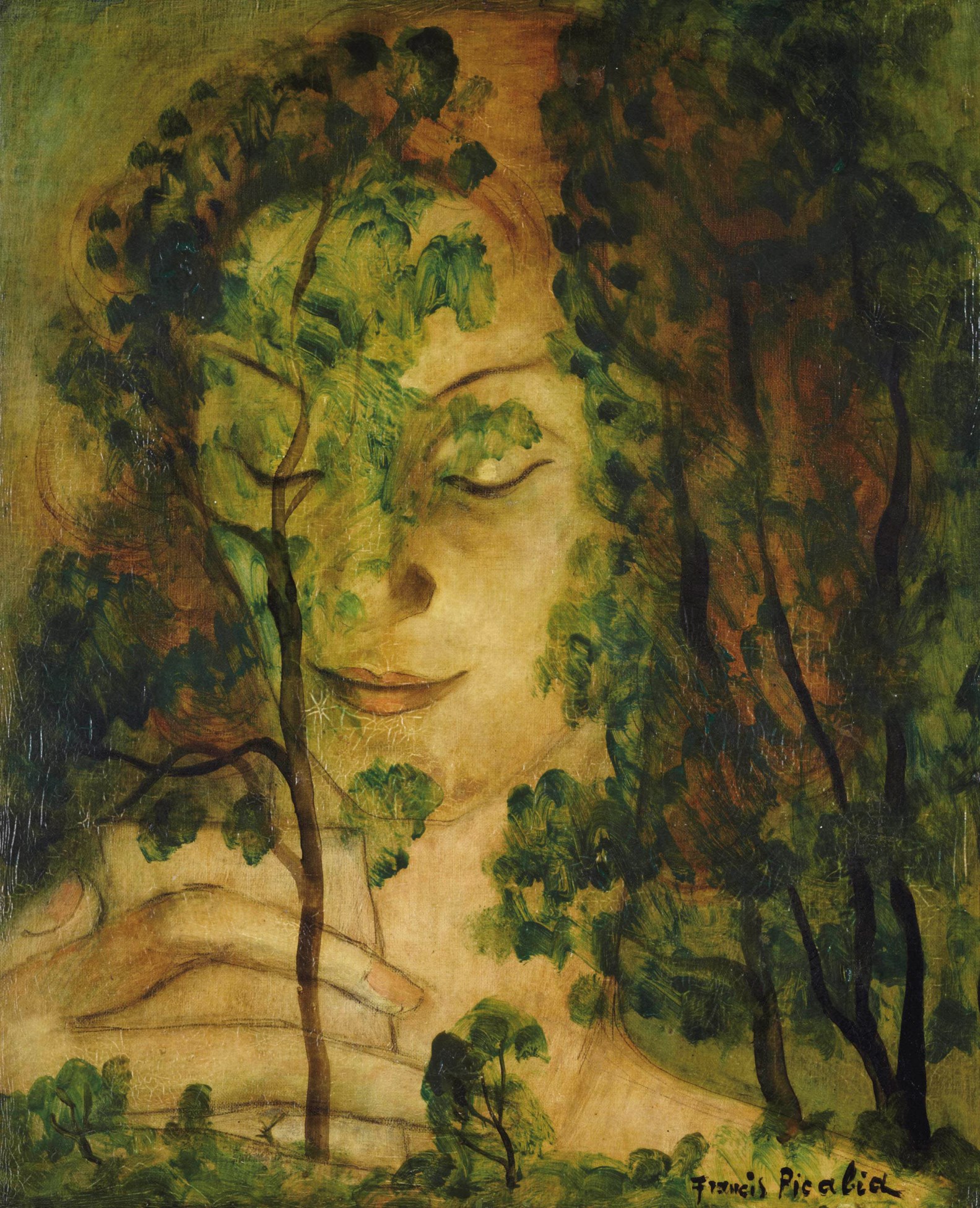 FRANCIS PICABIA (1879-1953) , Femme aux arbres | Christie's