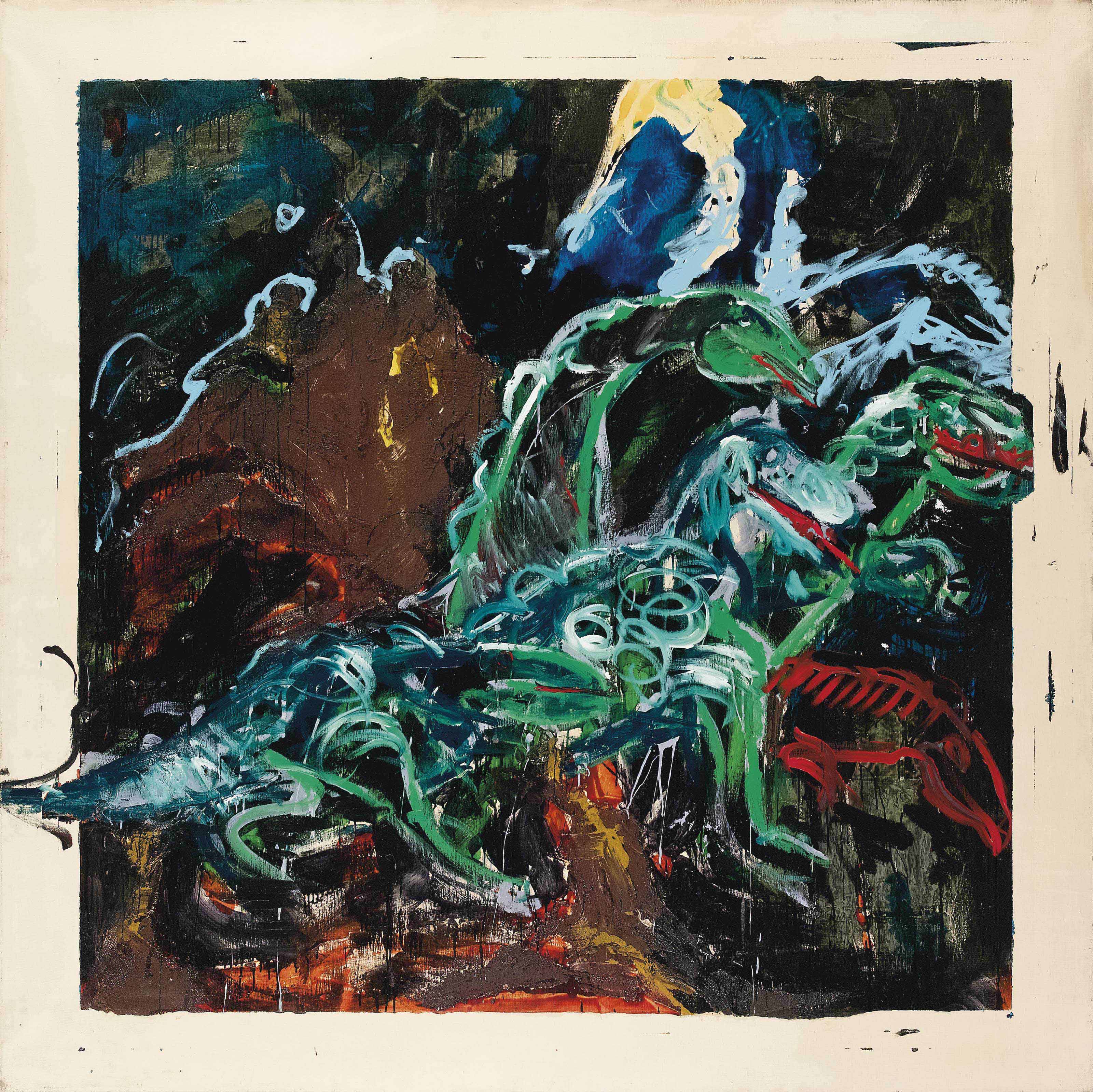 Mario Schifano (1934-1998) , Segreto di eterna giovinezza II | Christie's