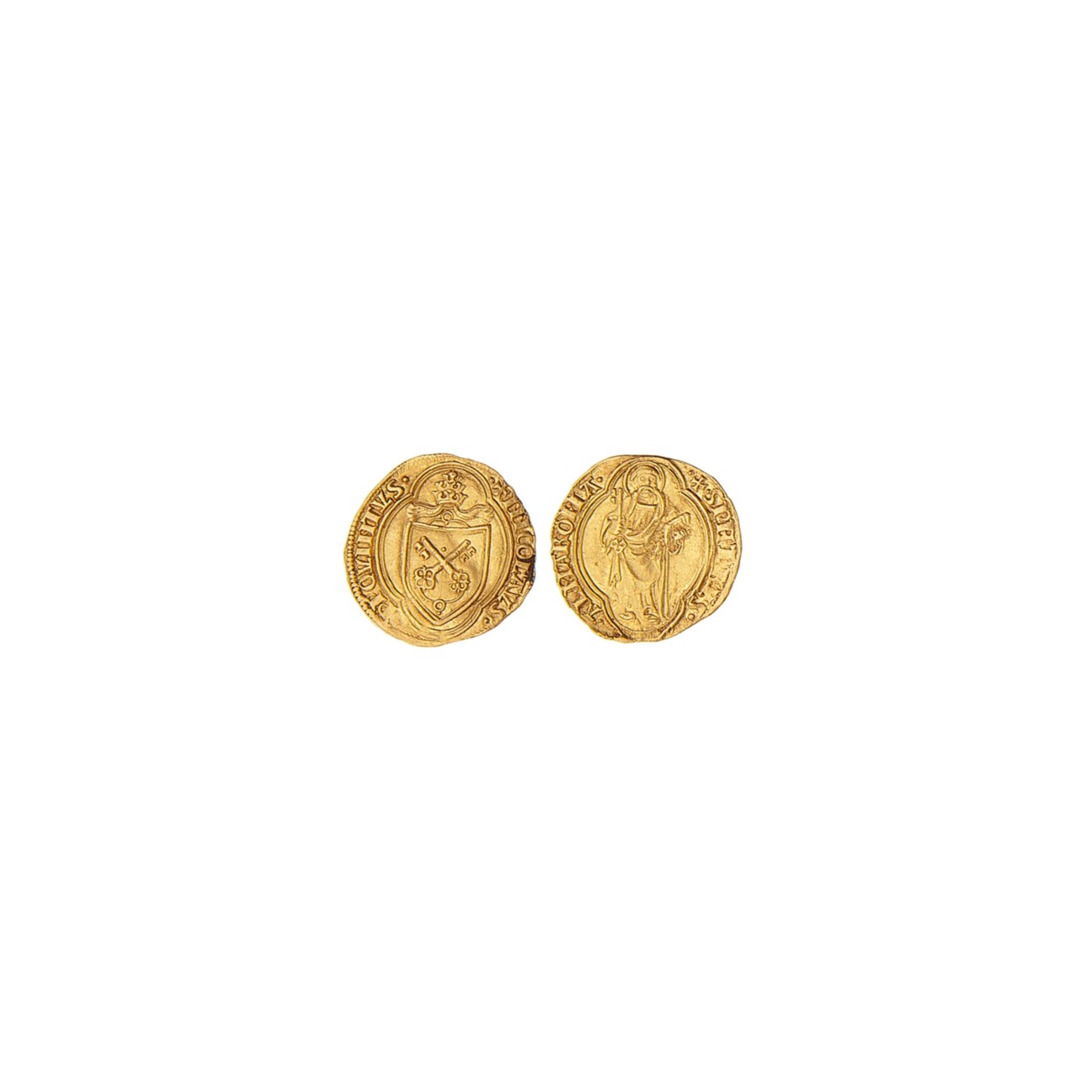 Nicolò V, Tommaso Parentucelli, di Sarzana (1447-55), Ducato Papale, AV ...