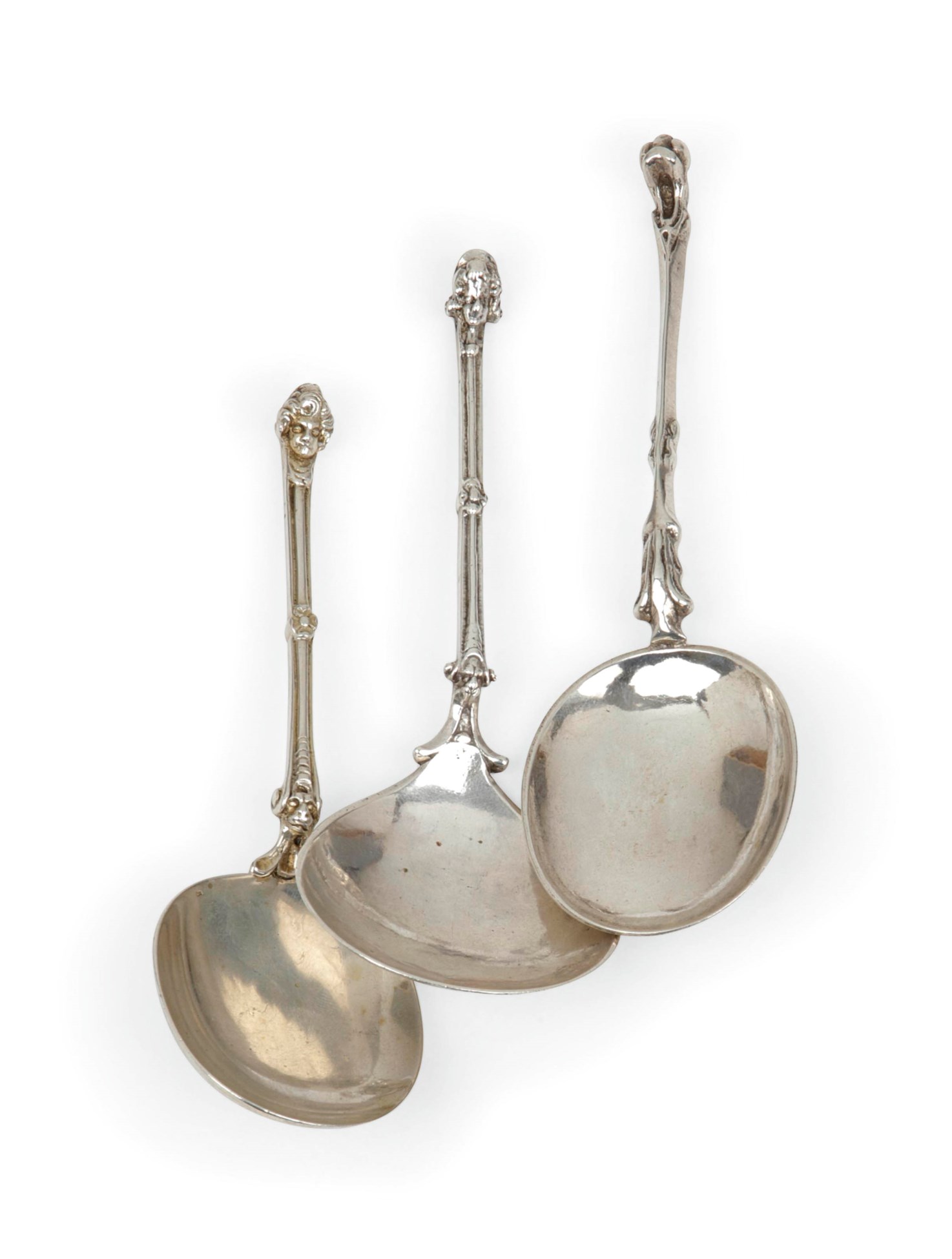 Three Dutch silver spoons , ONE WITH THE MARK OF EGBERT LOESSINCK ...