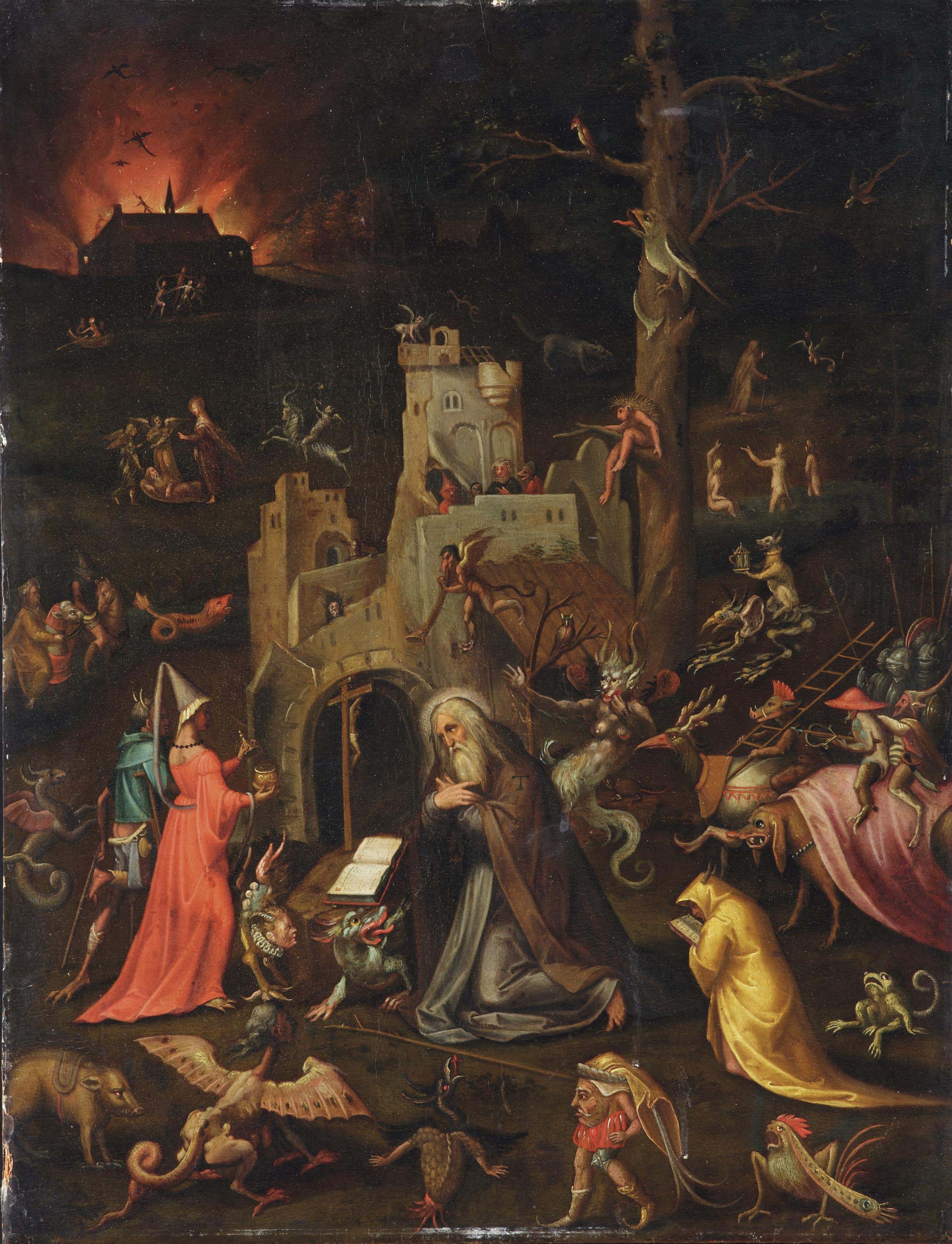 Hieronymus Bosch Temptation Of St. Anthony