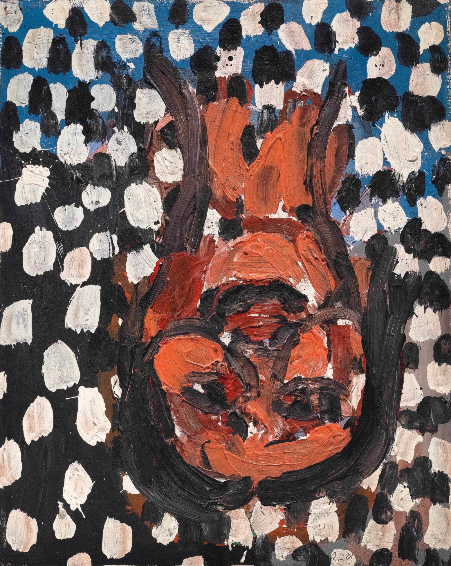 Georg Baselitz (b. 1938) , Schönes Porträt 2 | Christie's