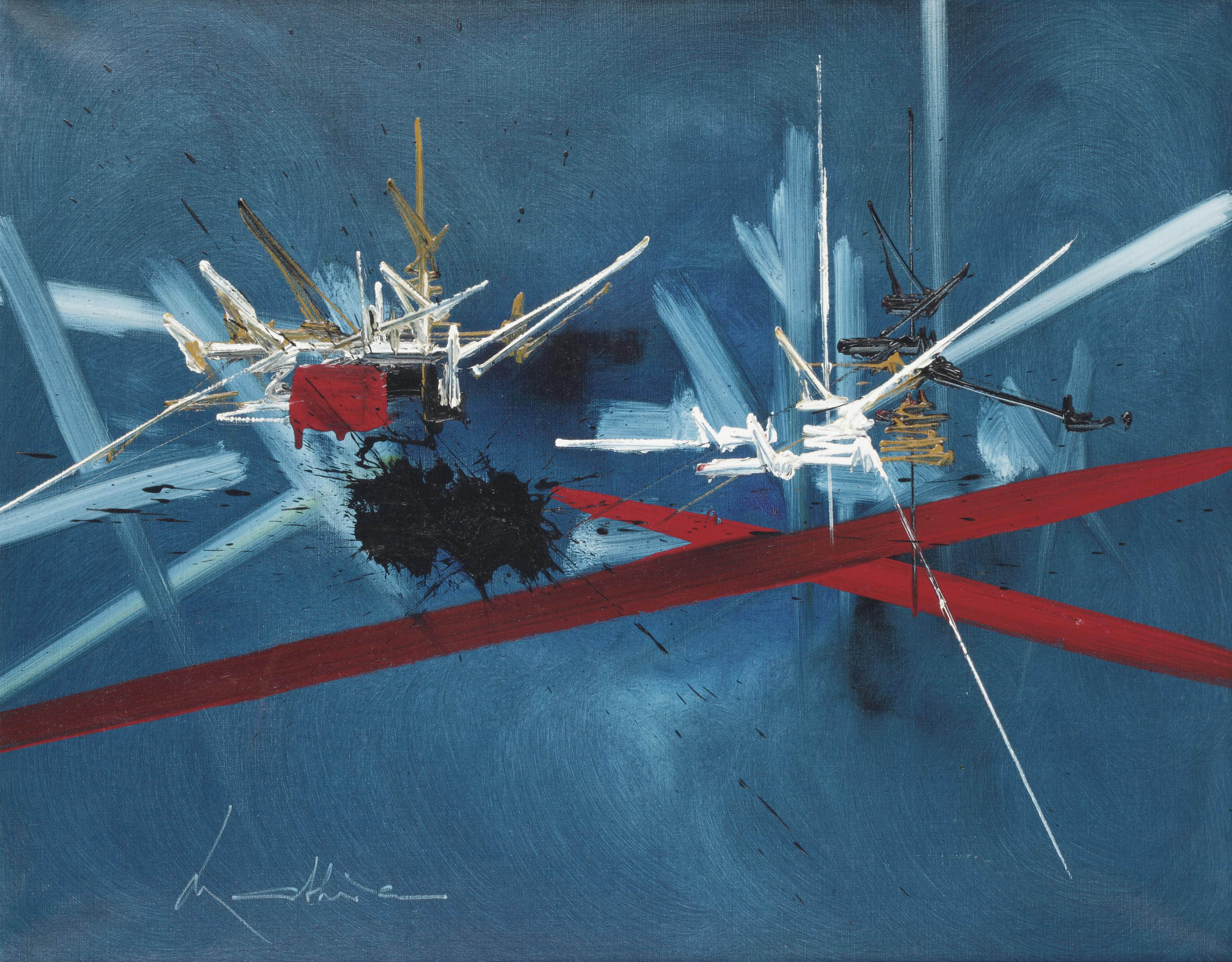 Georges Mathieu (1921-2012)