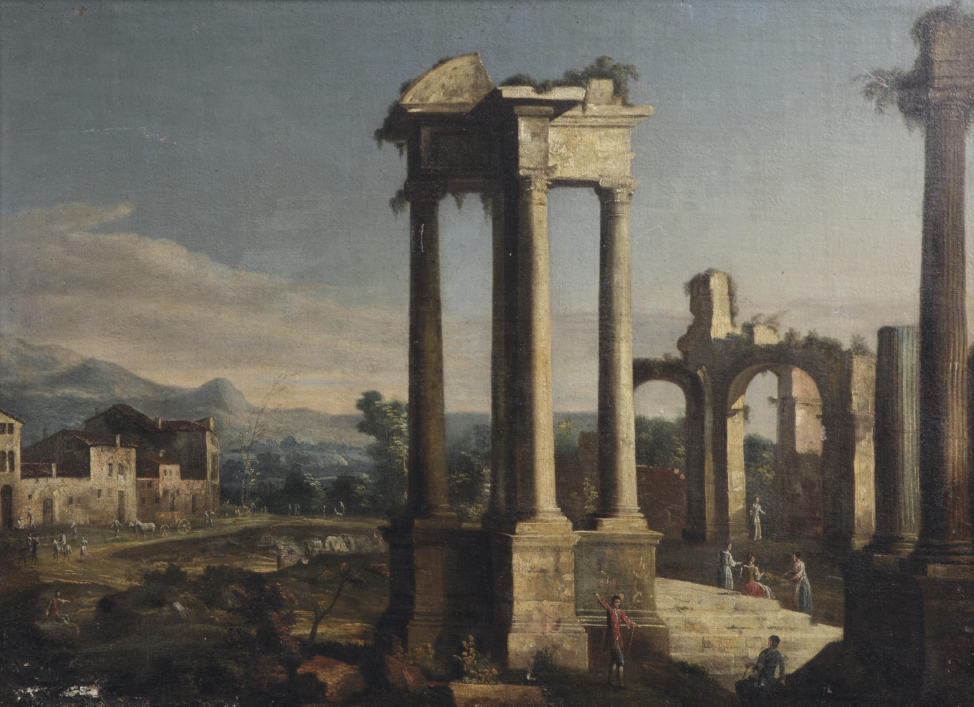 Circle of Hendrik Frans van Lint (Antwerp 1684-1763 Rome) , A ...