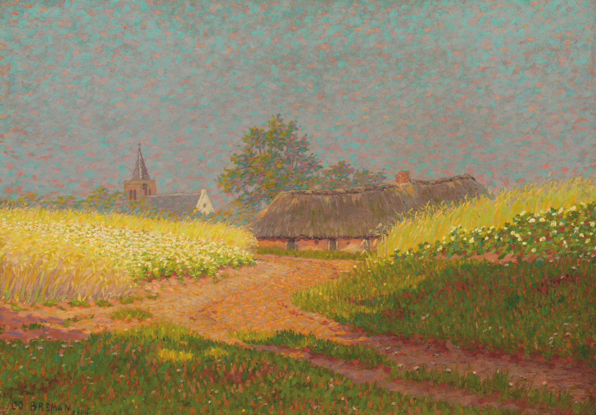 Co Breman (1865-1938) , De weg naar het dorp | Christie's