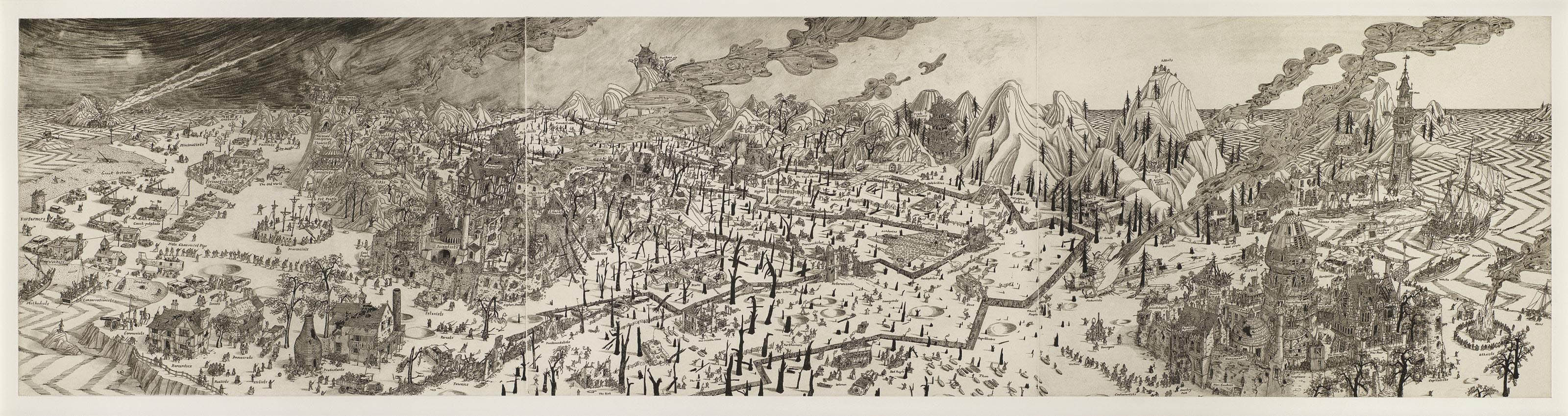 Map Of A Politician Grayson Perry - Printable Maps Online