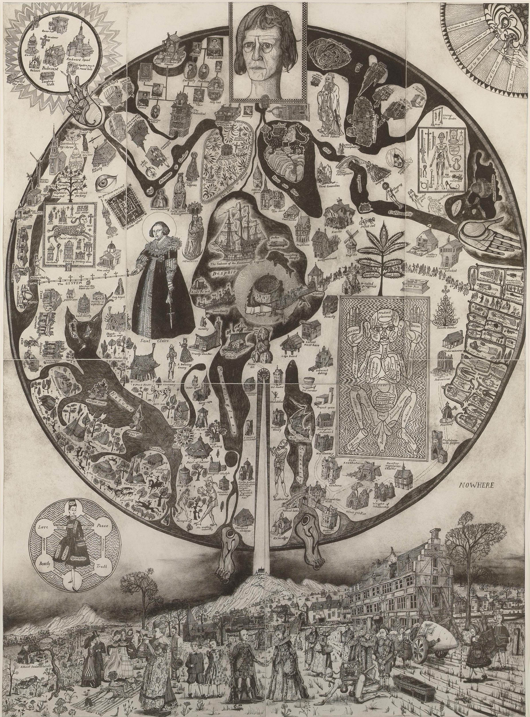 Grayson Perry , Map of Nowhere | Christie's
