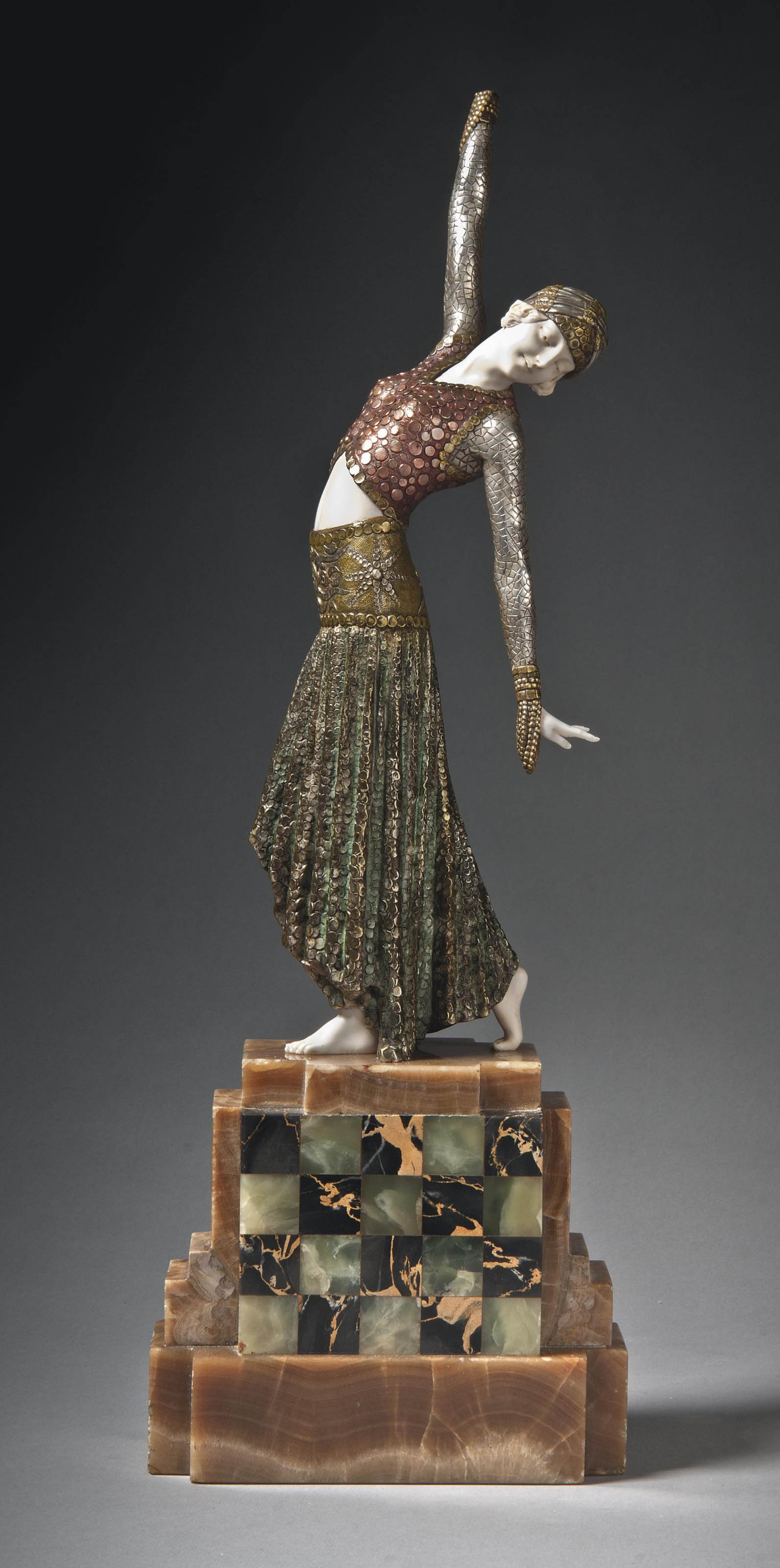 DEMETRE CHIPARUS (1886-1947) , FOOTSTEPS, CIRCA 1925 | Christie's