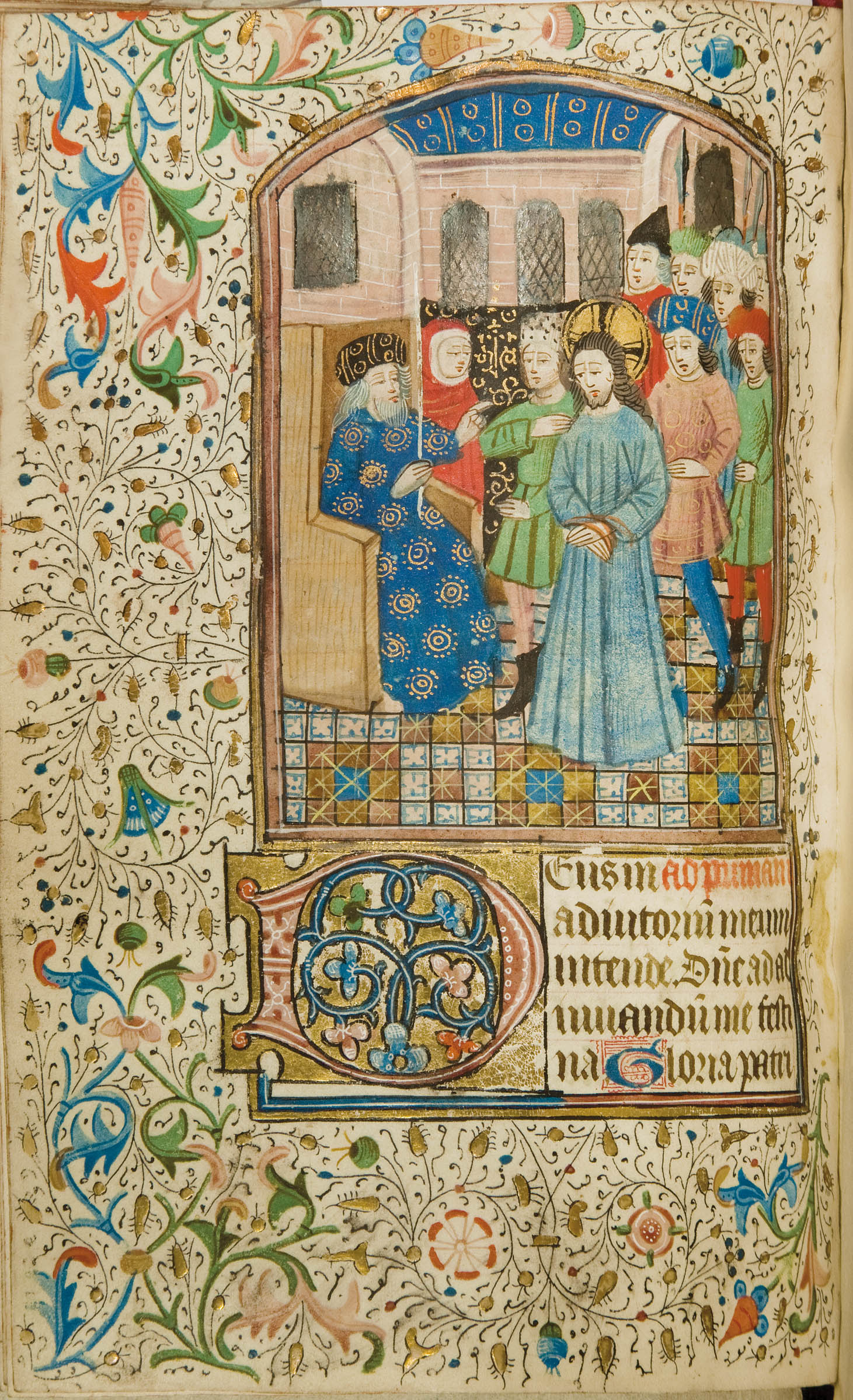 BOOK OF HOURS, use of Rome, in Latin, ILLUMINATED MANUSCRIPT ON VELLUM ...