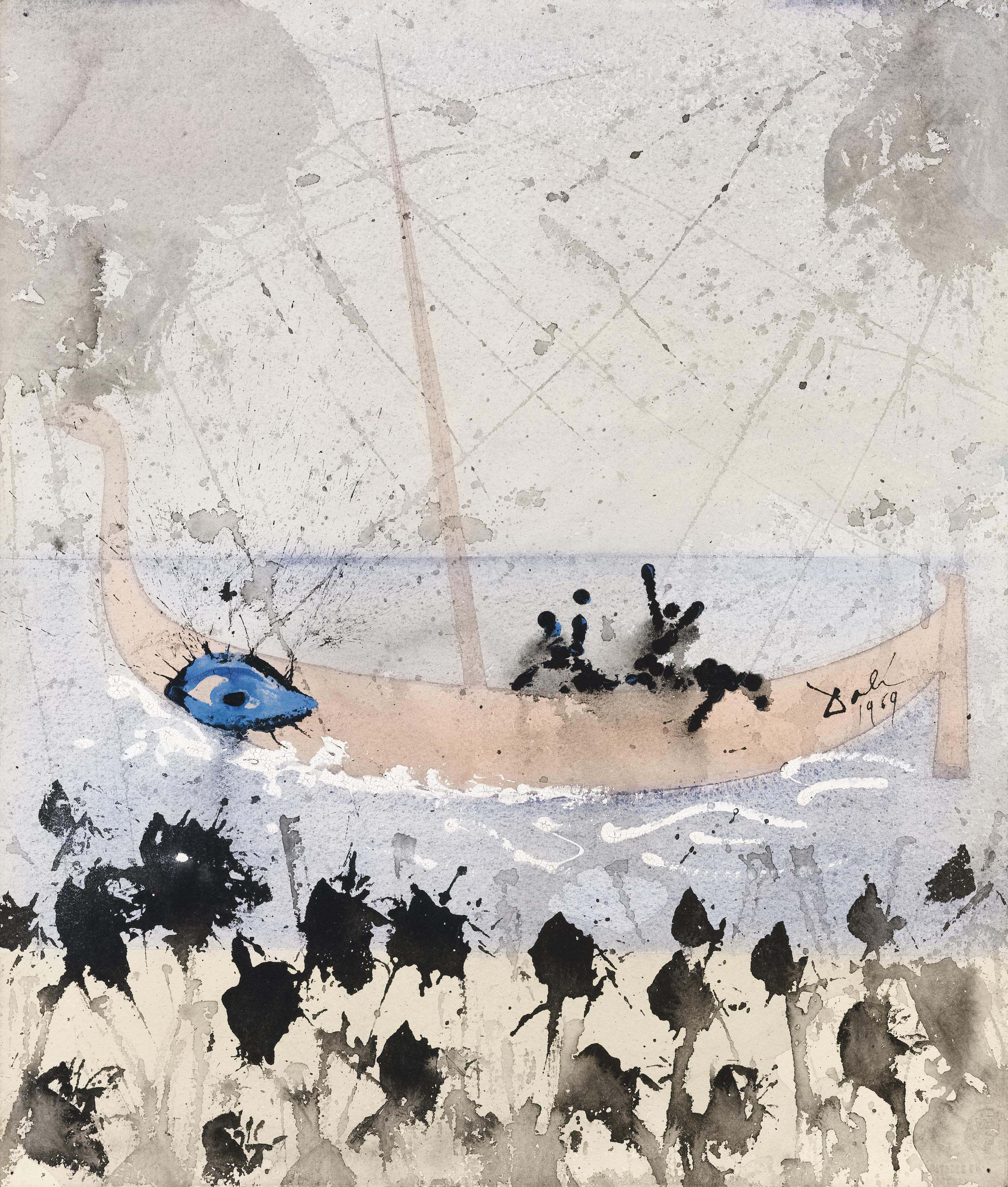 Salvador Dalí (1904-1989) , Agamemnon et Clytemnestre | Christie's