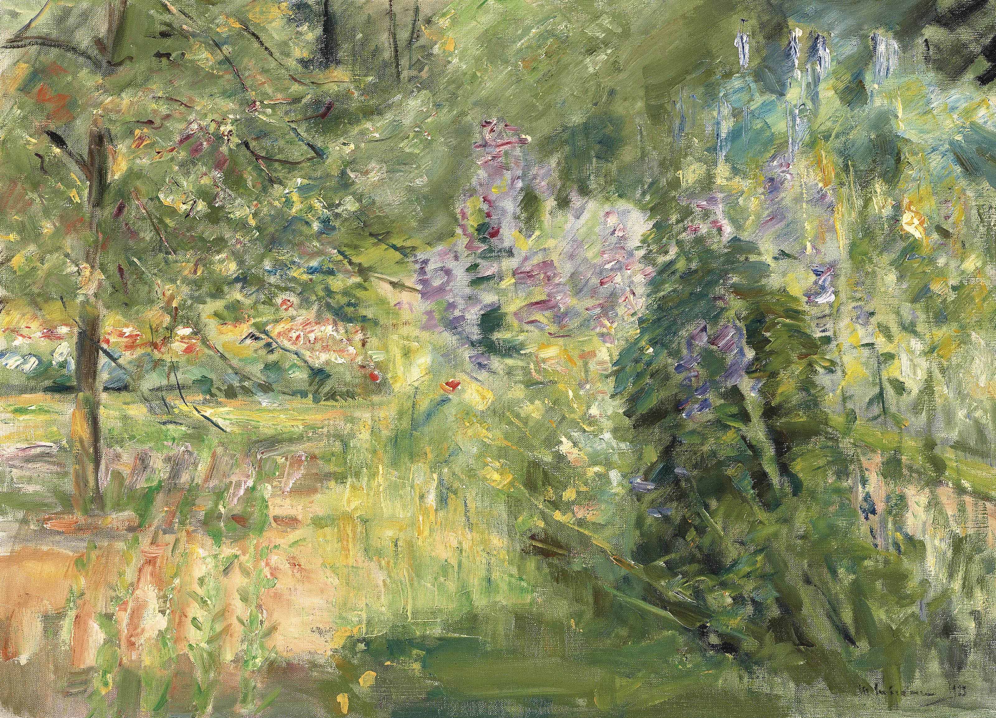 Max Liebermann (1847-1935) , Wannseegarten | Christie's