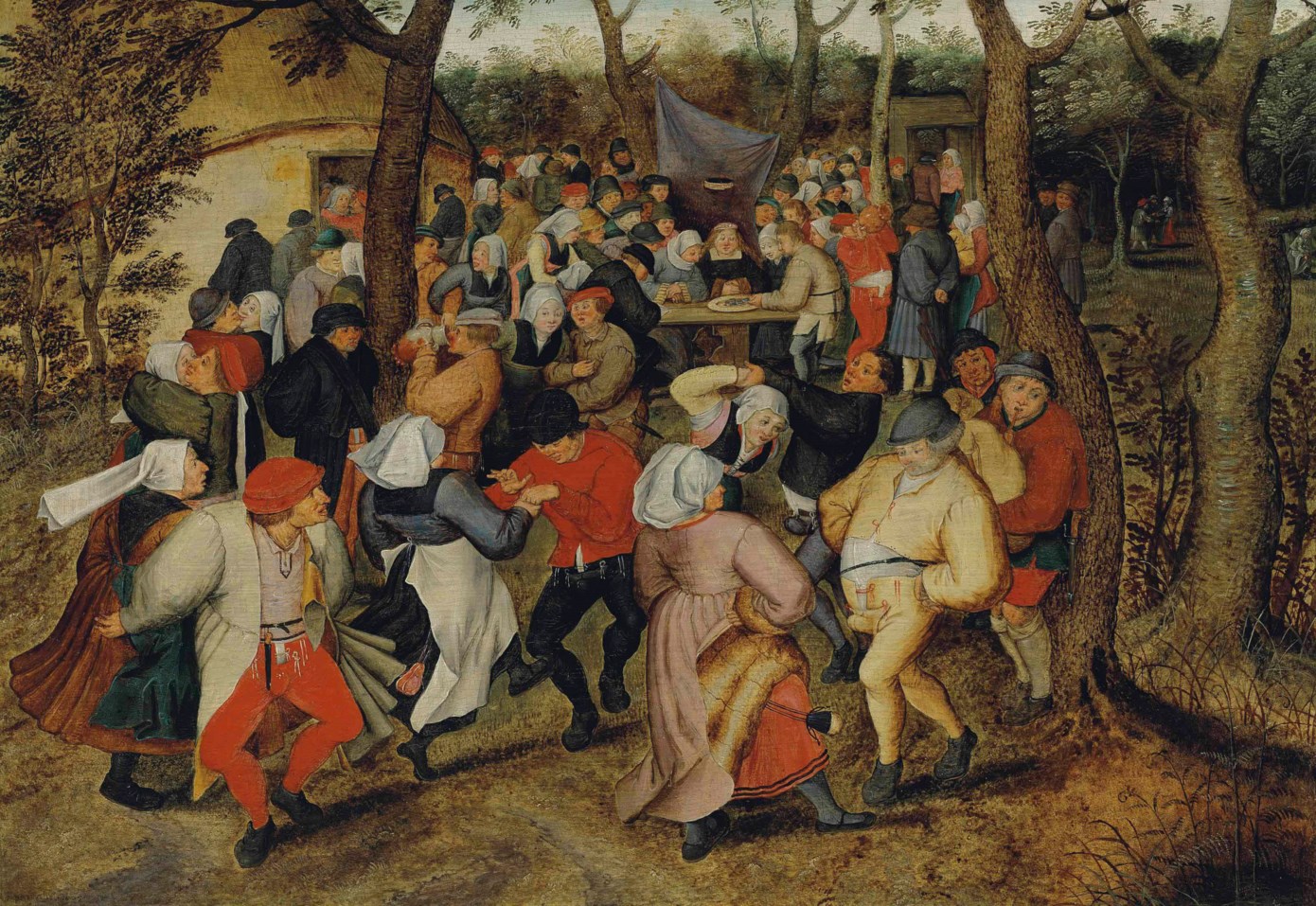 Pieter Brueghel II (Brussels 1564/5-1637/8 Antwerp), The Wedding Dance ...