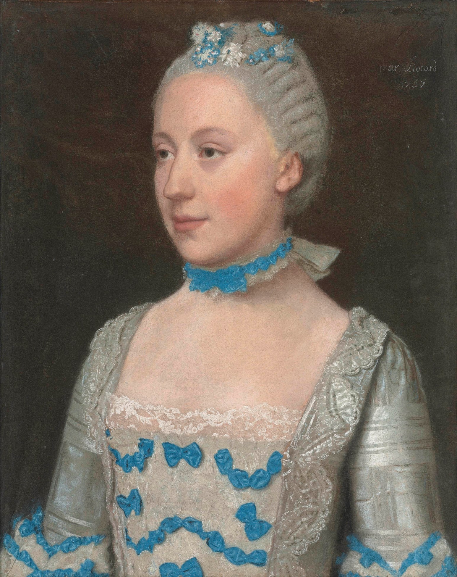 Jean-Etienne Liotard (Geneva 1702-1789) , Portrait of Madame Saint Pol ...