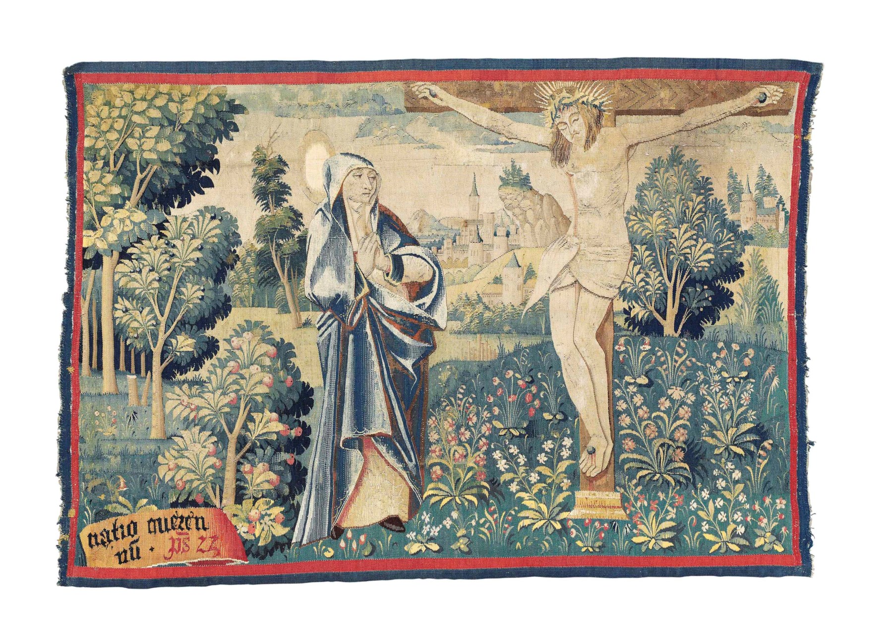 A FRANCO-FLEMISH BIBLICAL TAPESTRY , FIRST QUARTER 16TH CENTURY ...