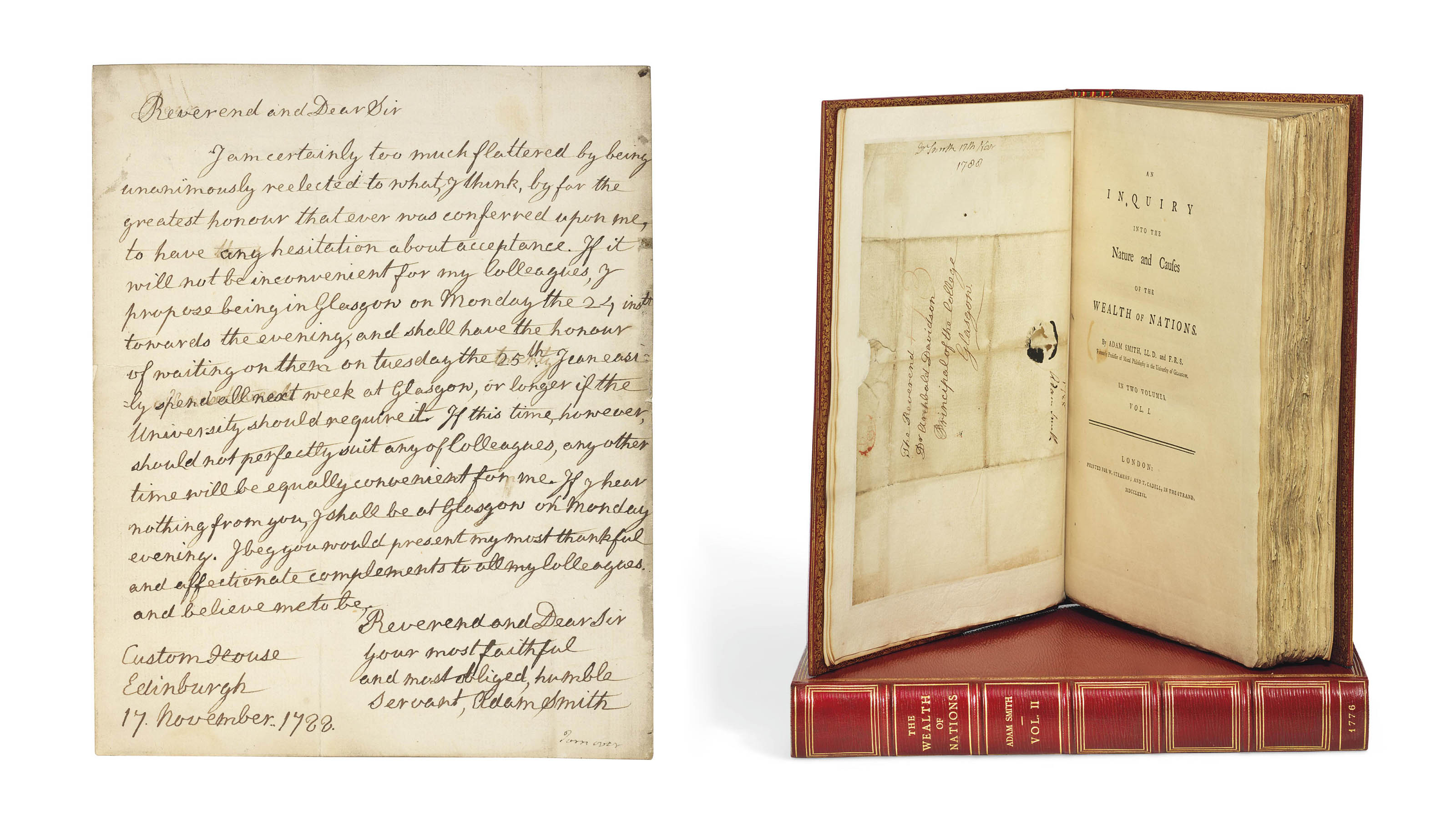 SMITH, Adam (1723-90). An Inquiry into the Nature and Causes of the ...