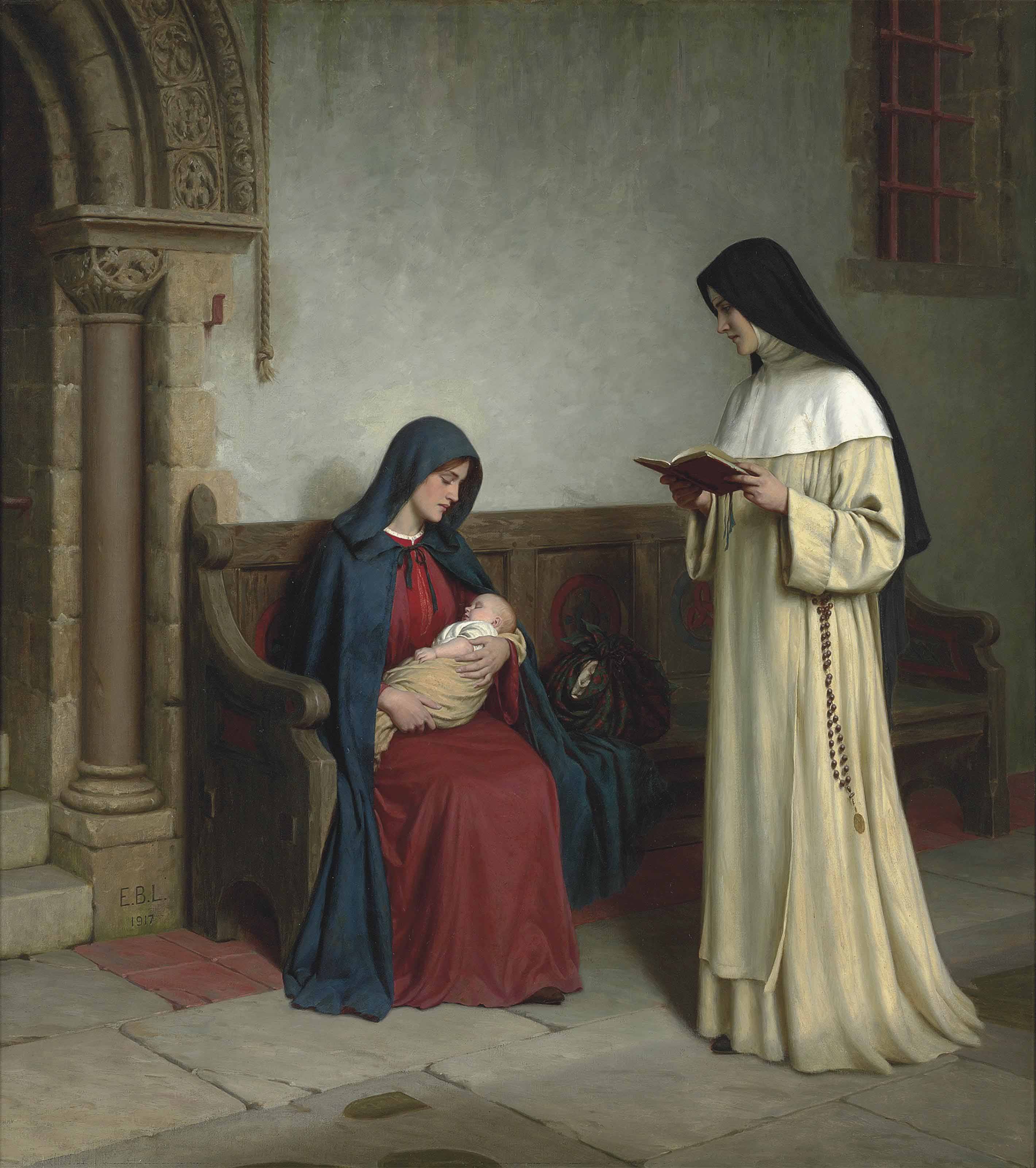 Edmund Blair Leighton (1852-1922) , Maternity | Christie's