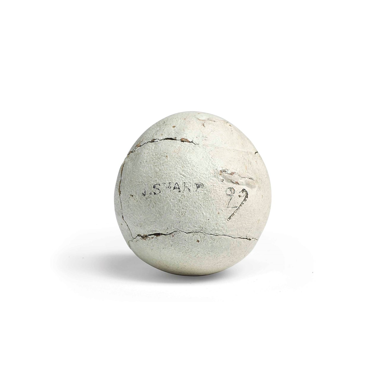 A FINE FEATHER-FILLED GOLF BALL