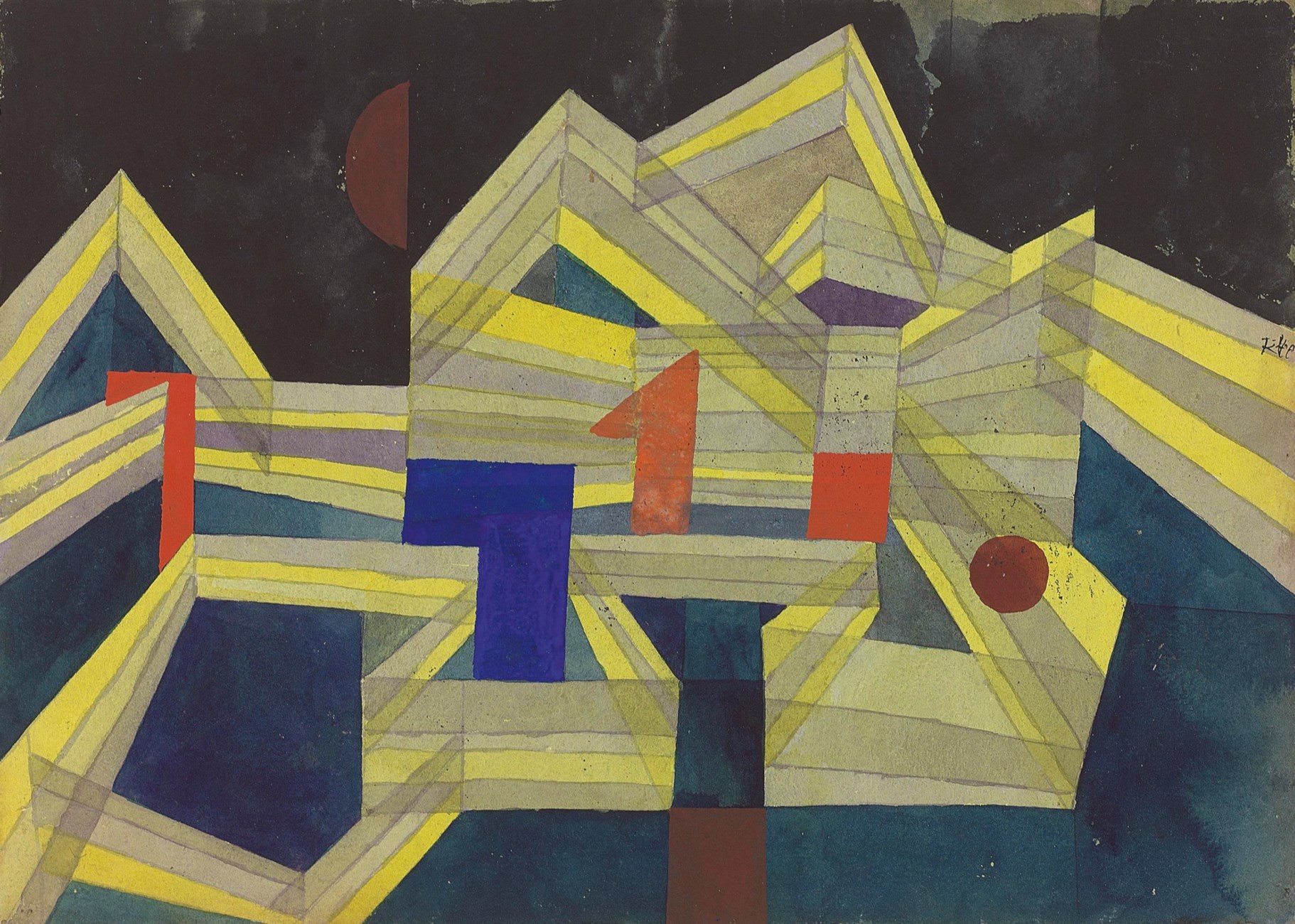 Paul Klee (1879-1940) , Architectur, Transparent-Structural | Christie's