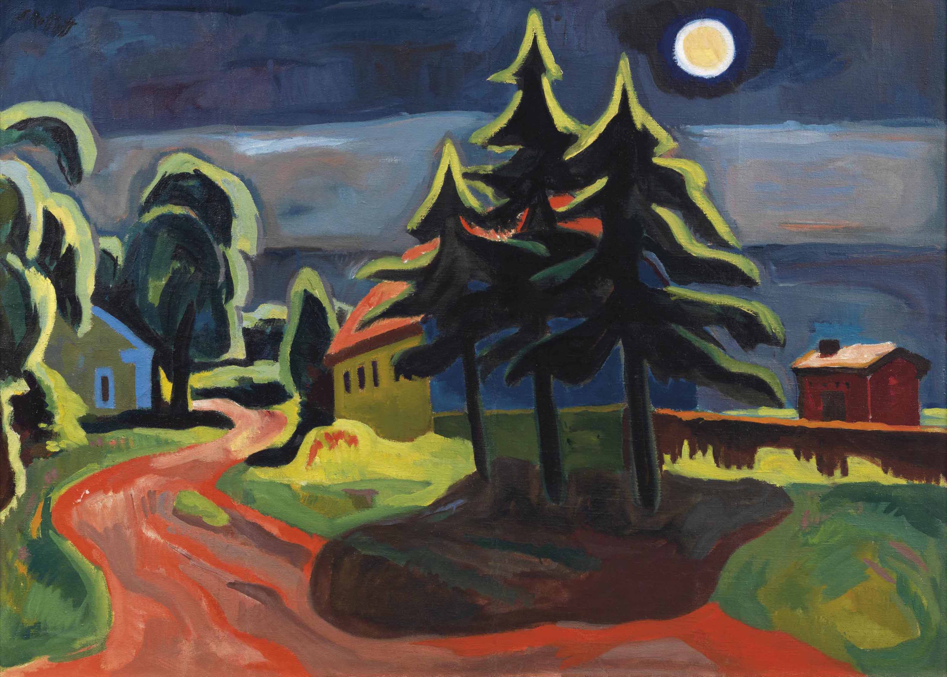 Karl Schmidt-Rottluff (1884-1976) , Haus an der Strassenkurve | Christie's
