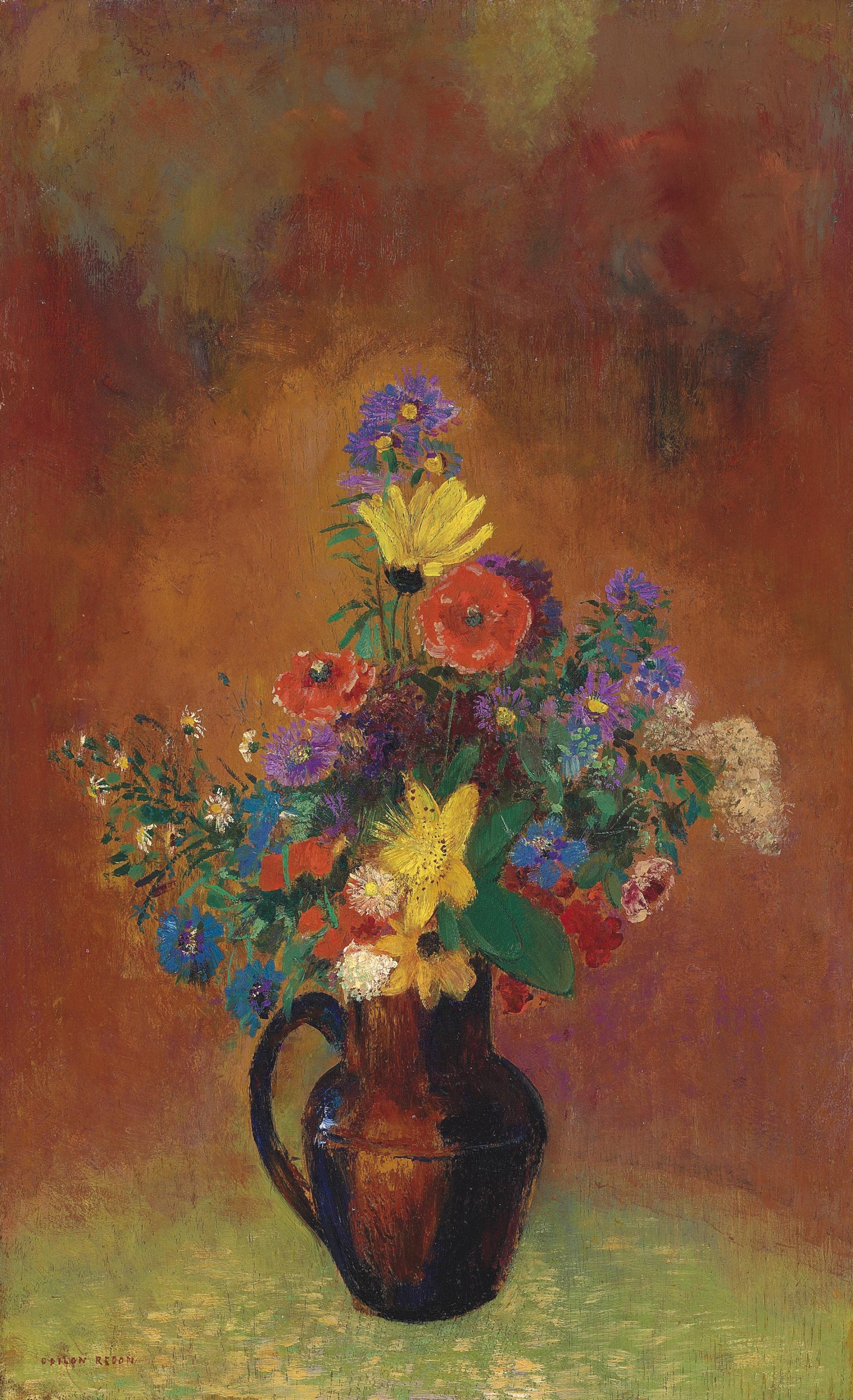 Odilon Redon (1840-1916) , Fleurs | Christie's
