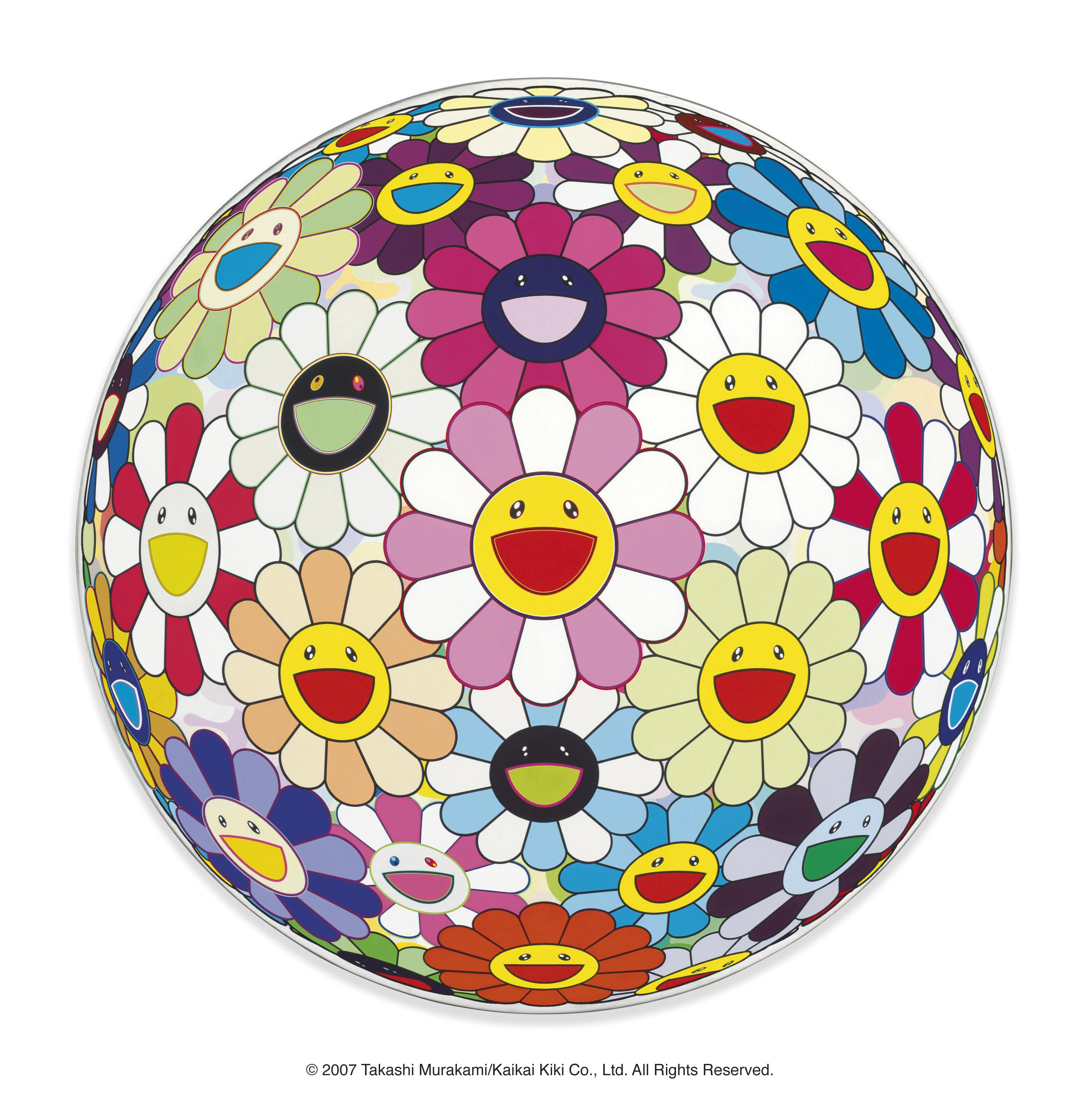 Takashi Murakami Flower Ball 2002 | Best Flower Site