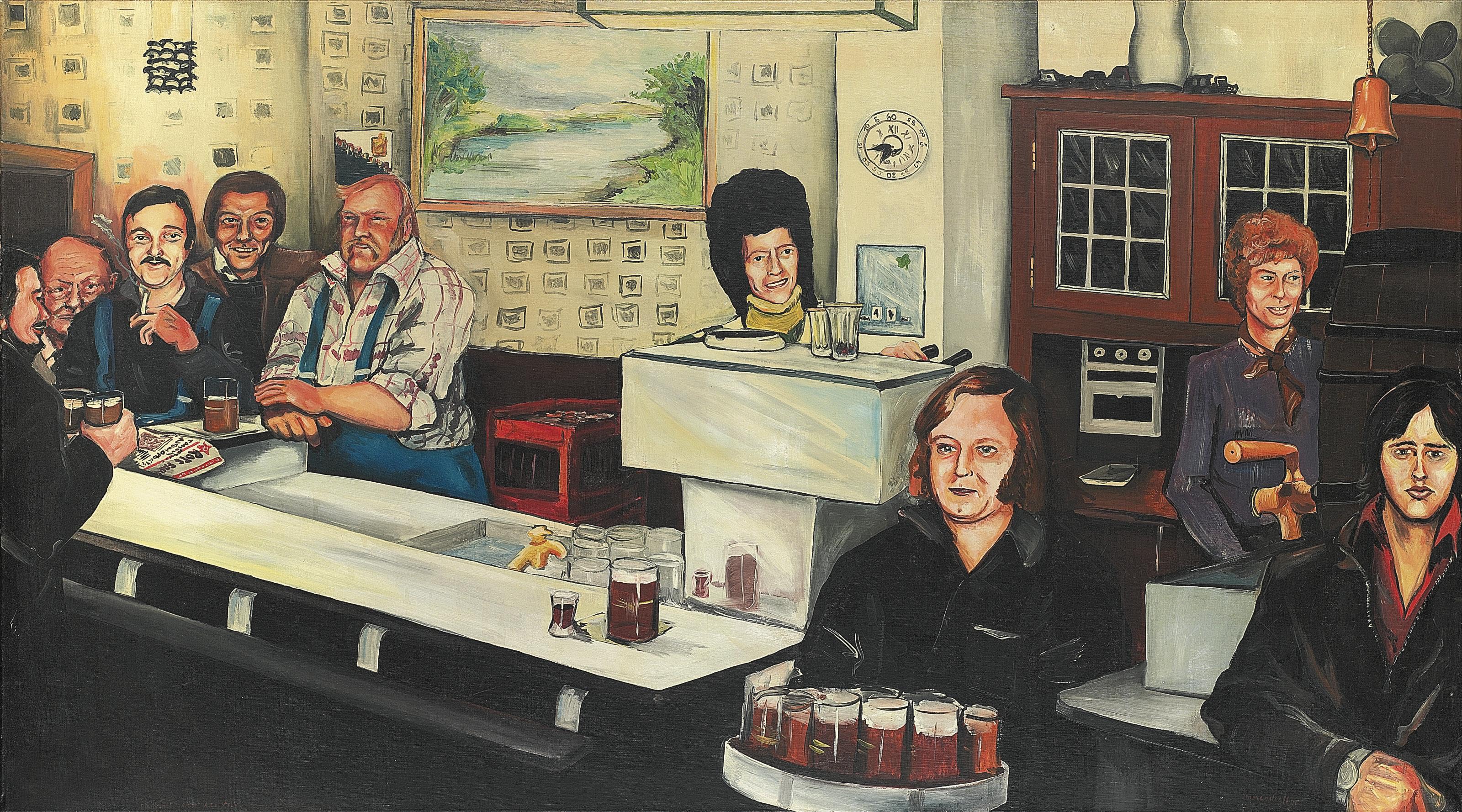 Jörg Immendorff (1945-2007) , Die Kunst gehört dem Volk (The Art ...