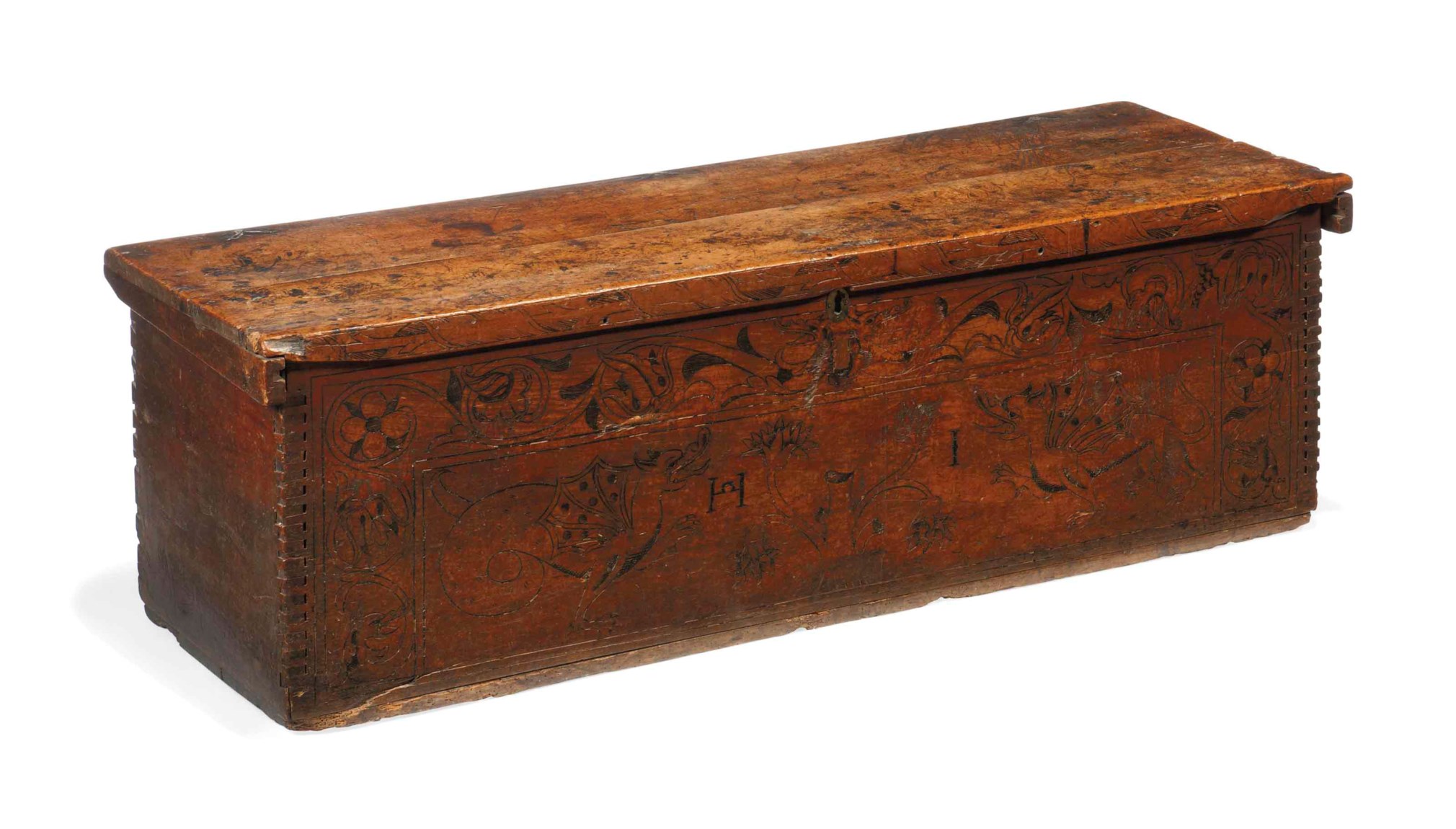 A NORTH-ITALIAN CEDAR CASSONE , MID-17TH CENTURY | Christie's