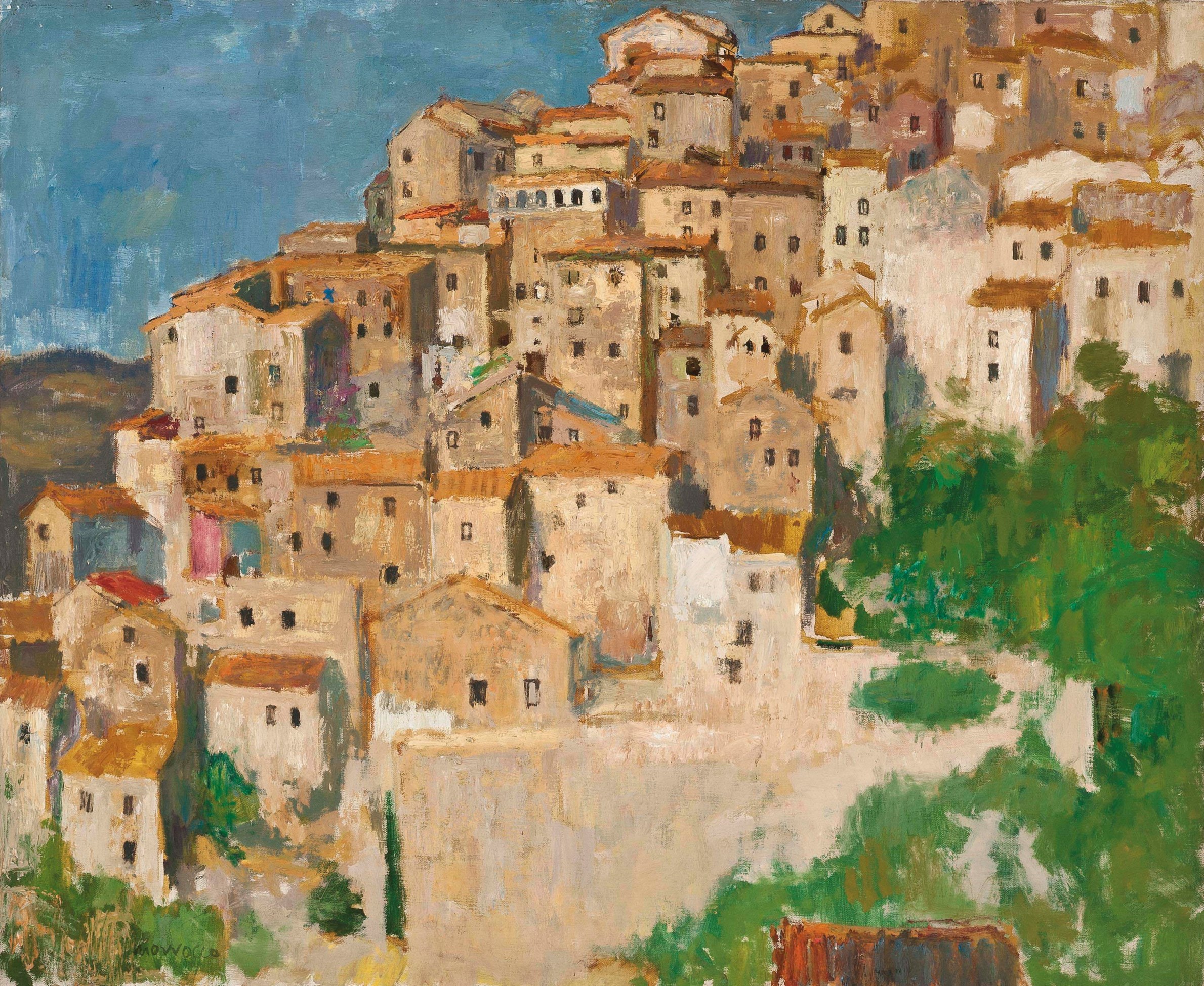 Alberto Morrocco, R.S.A., R.S.W. (1917-1998) , Anticoli, Corrado ...