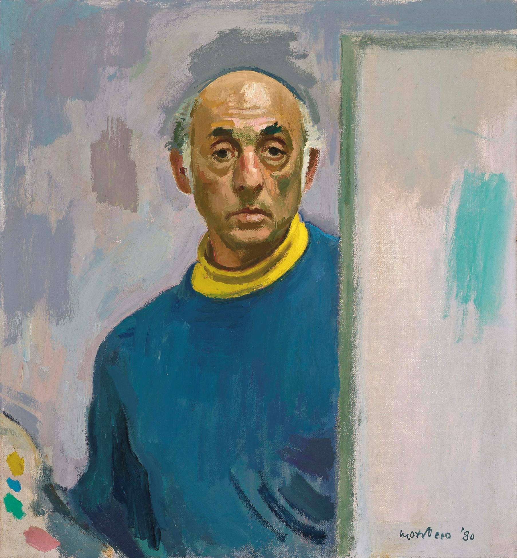 Alberto Morrocco, R.S.A., R.S.W. (1917-1998) , Self-Portrait | Christie's