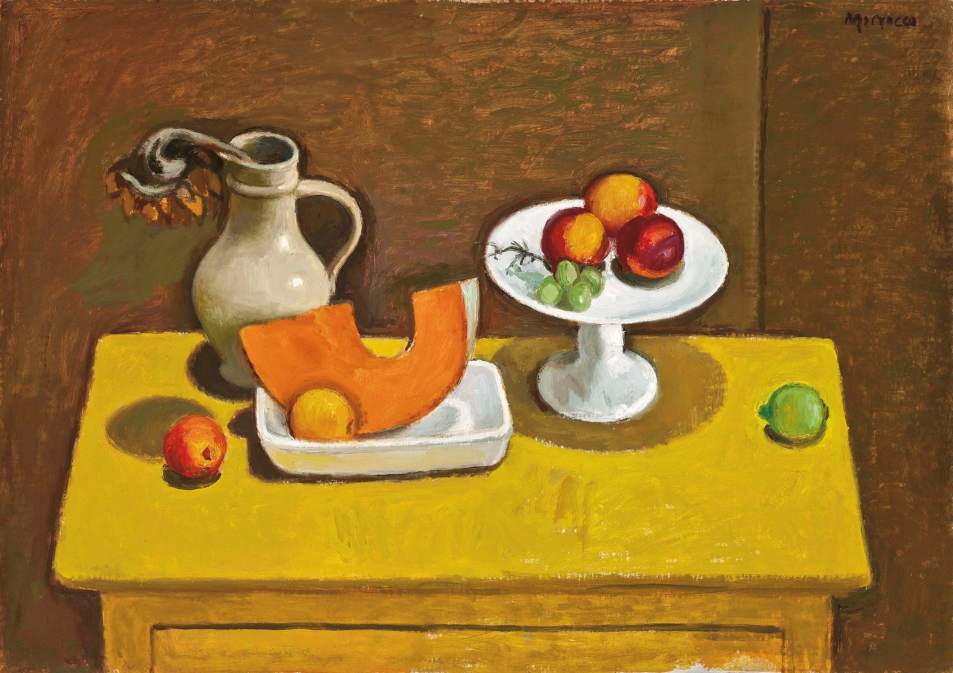 Alberto Morrocco, R.S.A., R.S.W. (1917-1998) , Still Life with Fruit ...